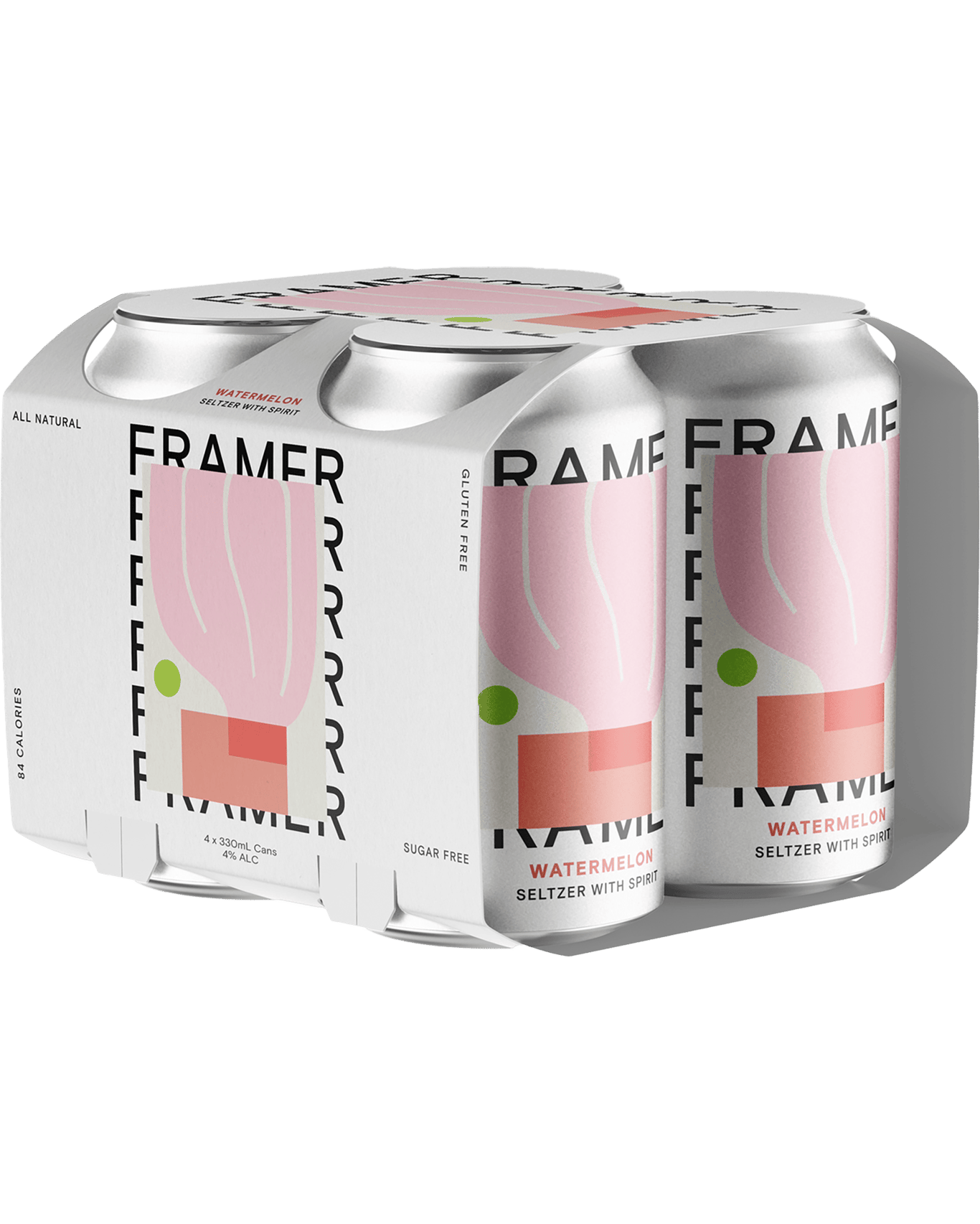 Buy Framer Watermelon Seltzer Can 330ml Online @Lowest Price