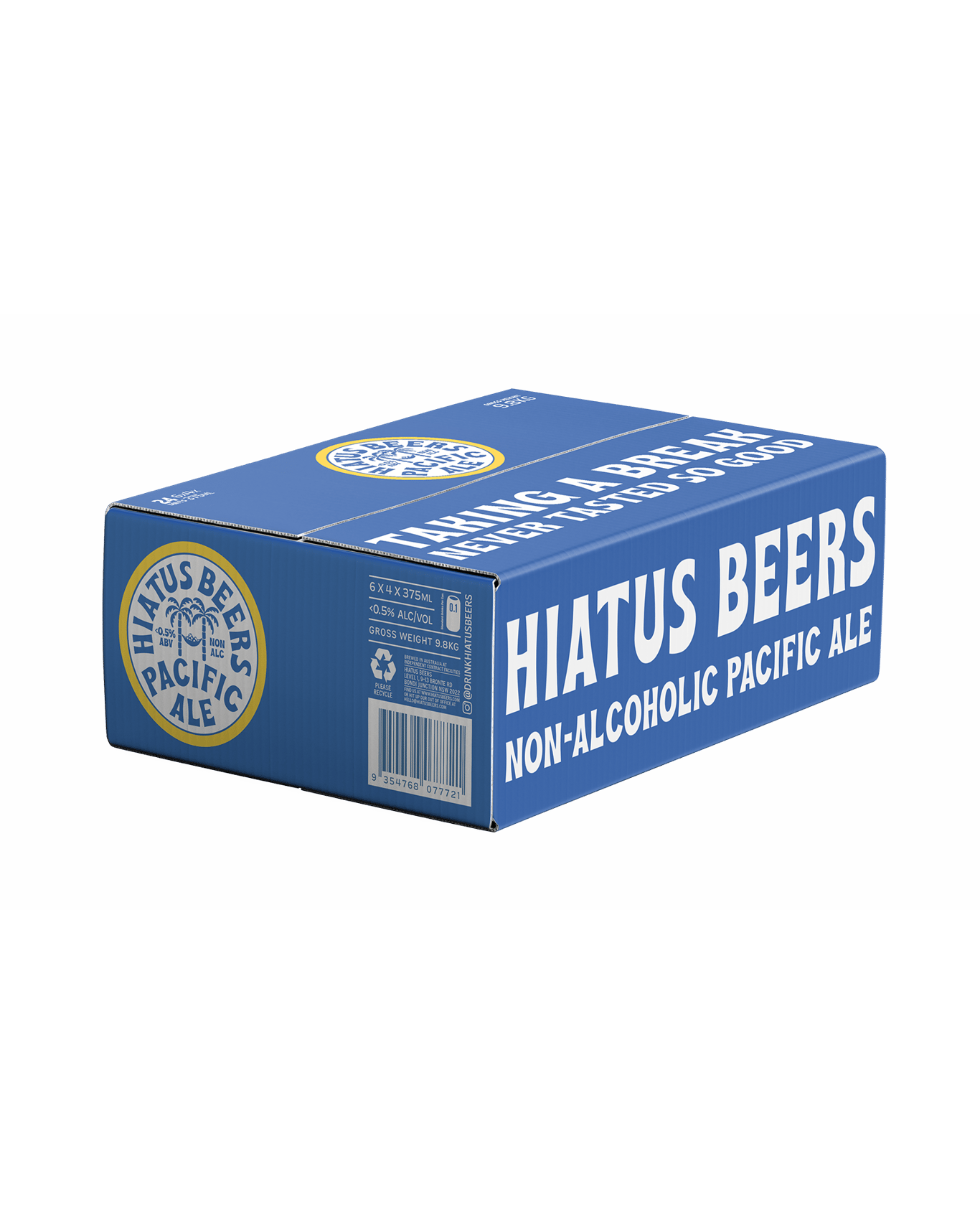 Buy Hiatus Beers Non-alc Pacific Ale Cans 375ml Online @Lowest Price