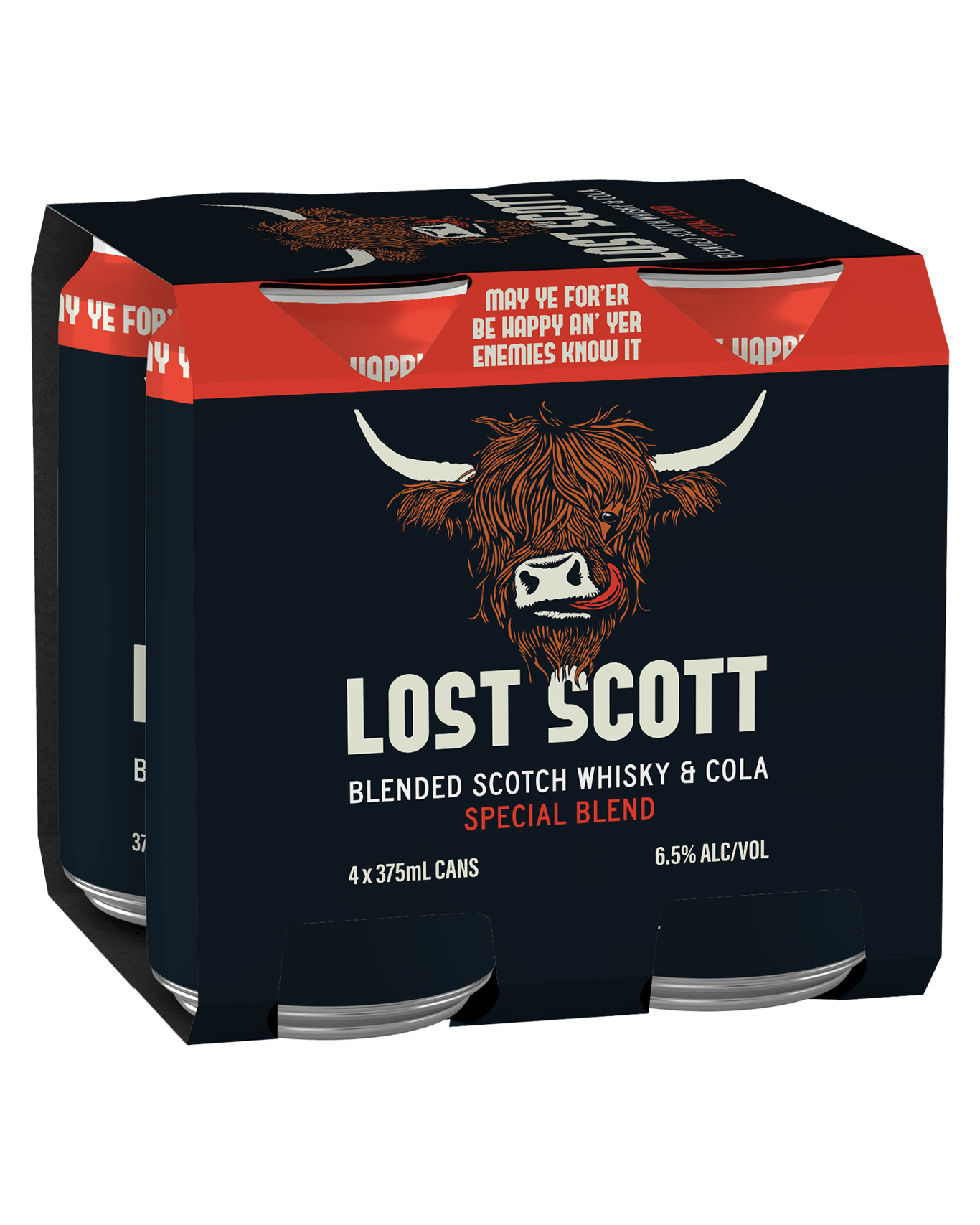 Buy Lost Scott Whisky & Cola 6.5% Cans 375ml Online @Lowest Price