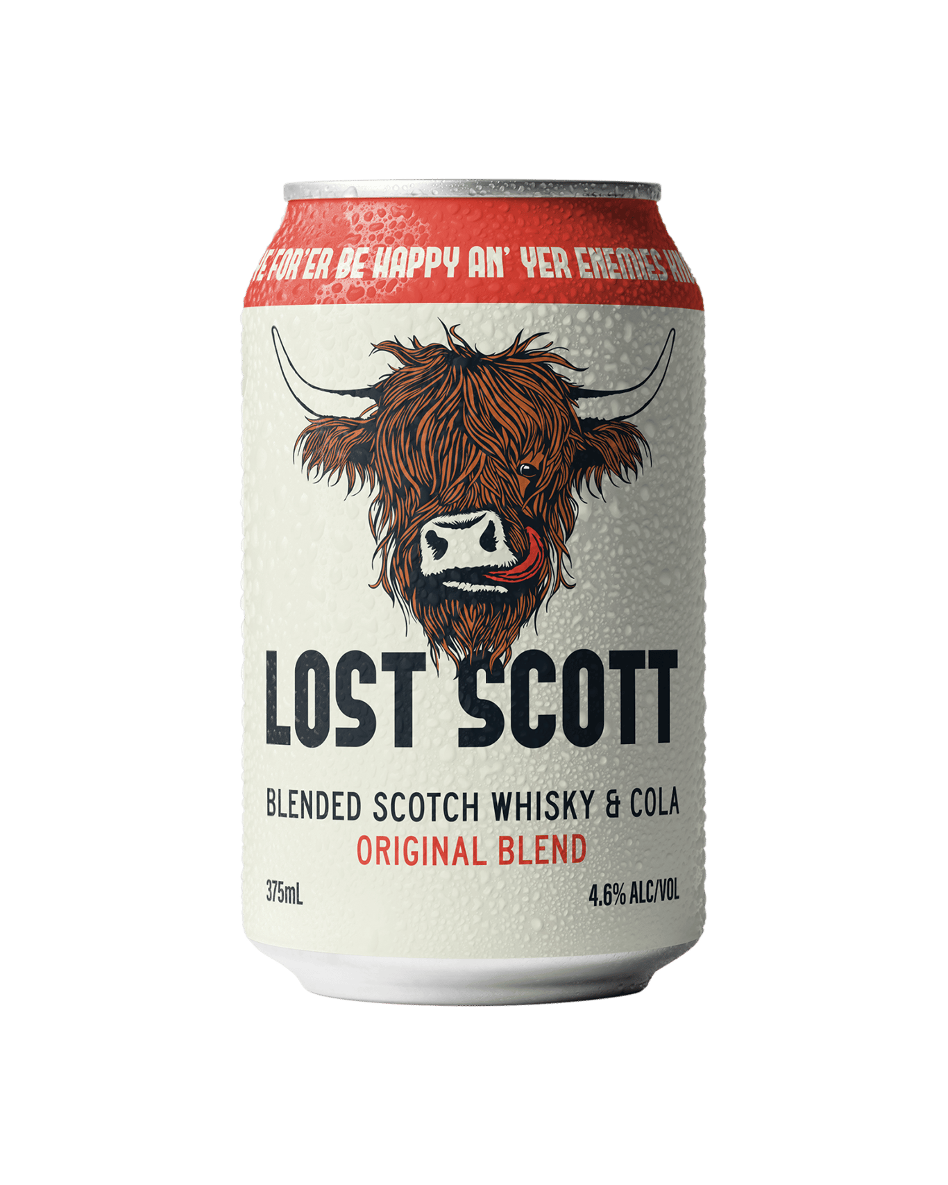 Buy Lost Scott Whisky & Cola 4.6% Cans 375ml Online @Lowest Price