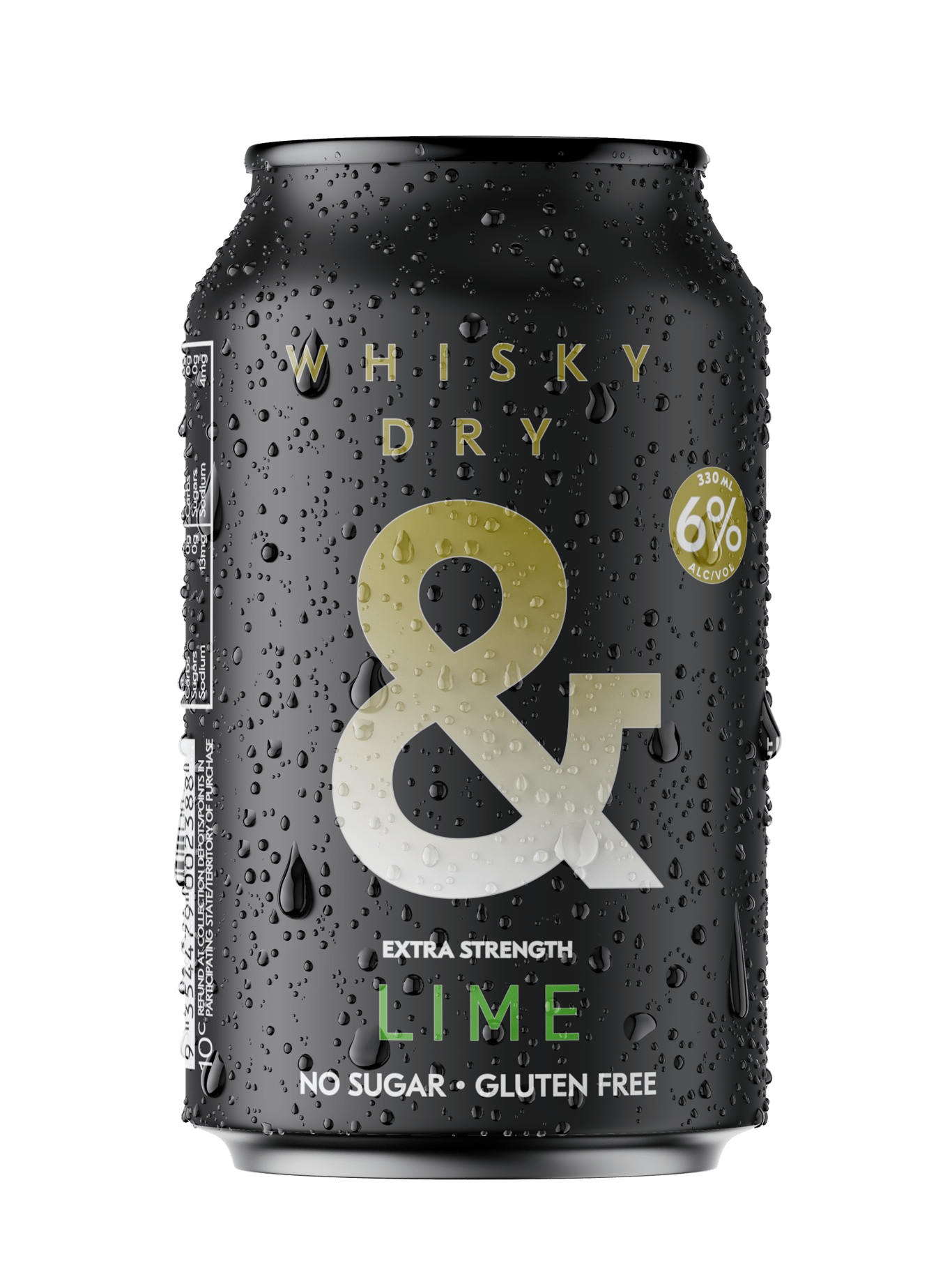 Buy Ampersand Whisky & Dry Lime Extra Strength Cans 330ml Online ...