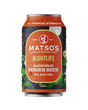 Buy Matso's Nightlife Alcoholic Ginger Beer Cans 330ml Online @Lowest Price