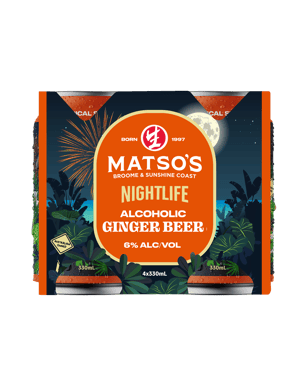 Buy Matso's Nightlife Alcoholic Ginger Beer Cans 330ml Online @Lowest Price