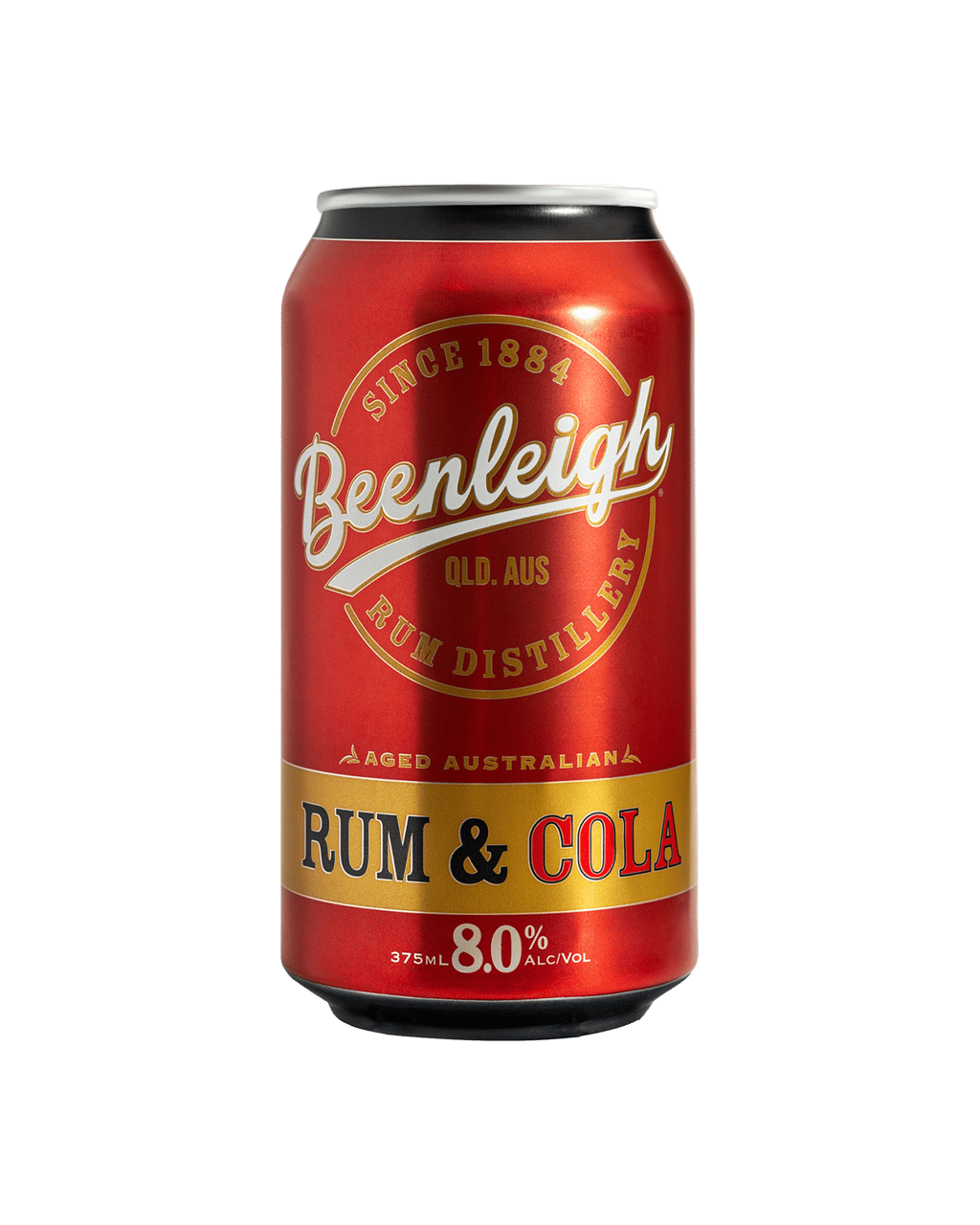 Buy Beenleigh Rum & Cola 8% Cans 375ml Online @Lowest Price
