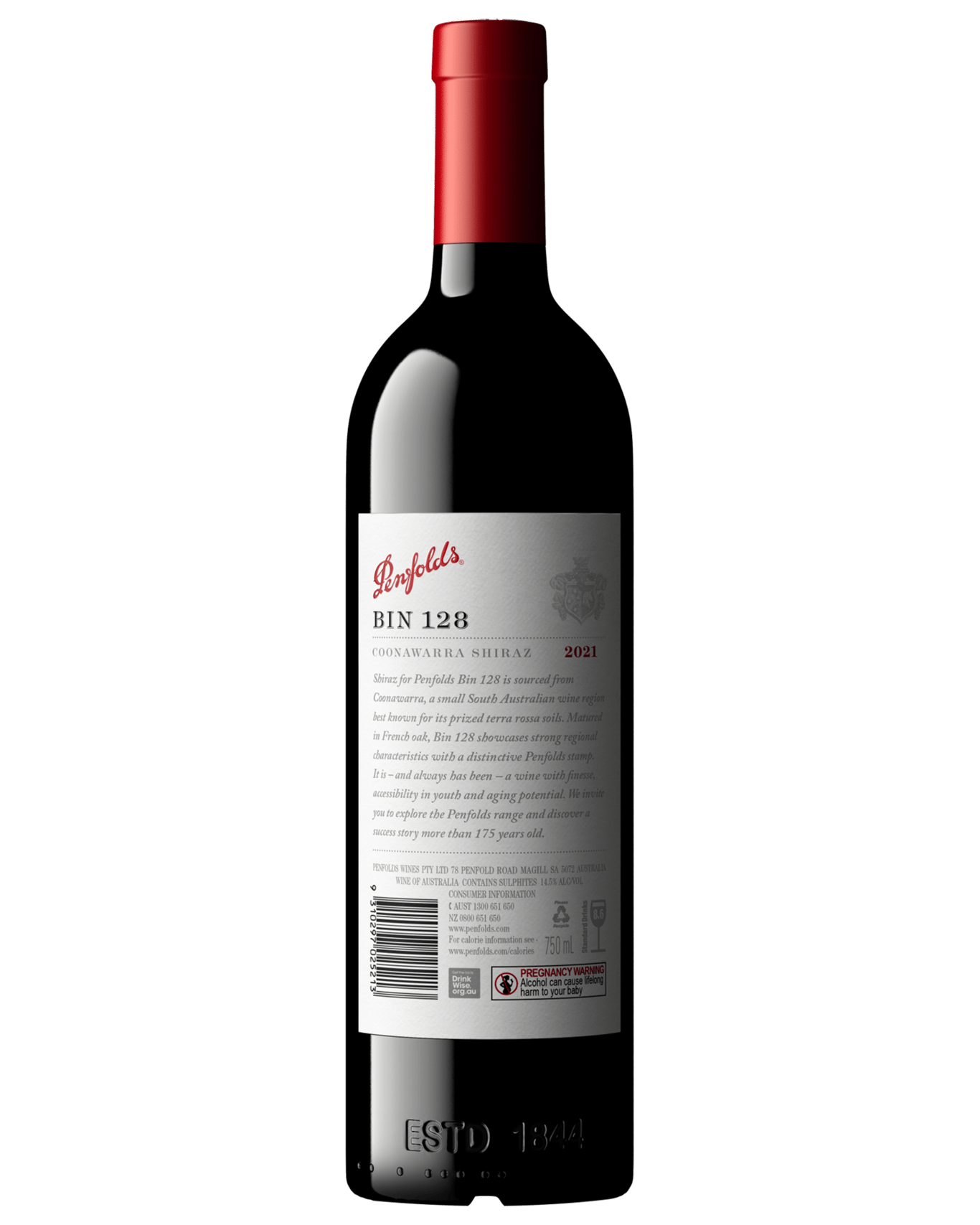 Buy Penfolds Bin 128 Shiraz 2021 Online @Lowest Price