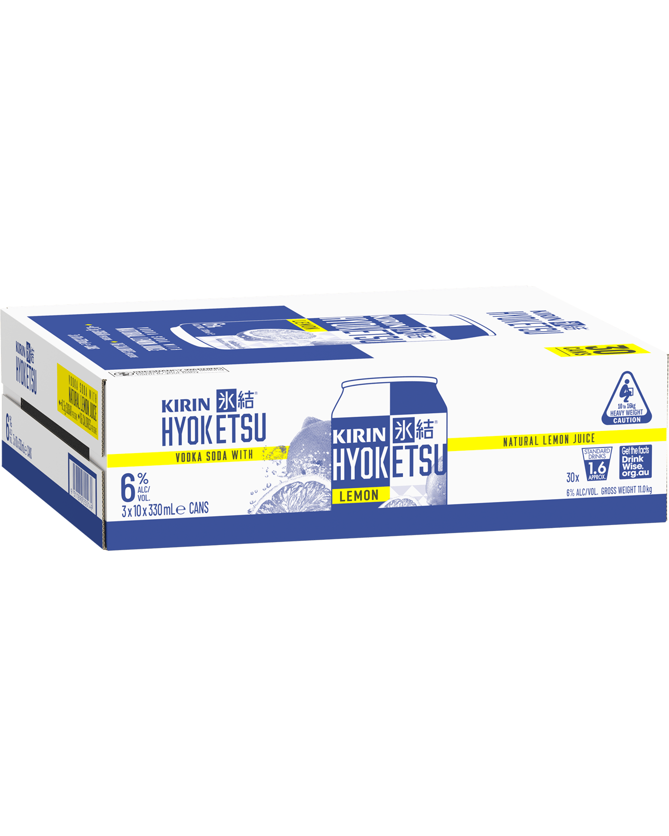 Buy Kirin Hyoketsu Lemon 10 Pack Cans 330ml Online @Lowest Price