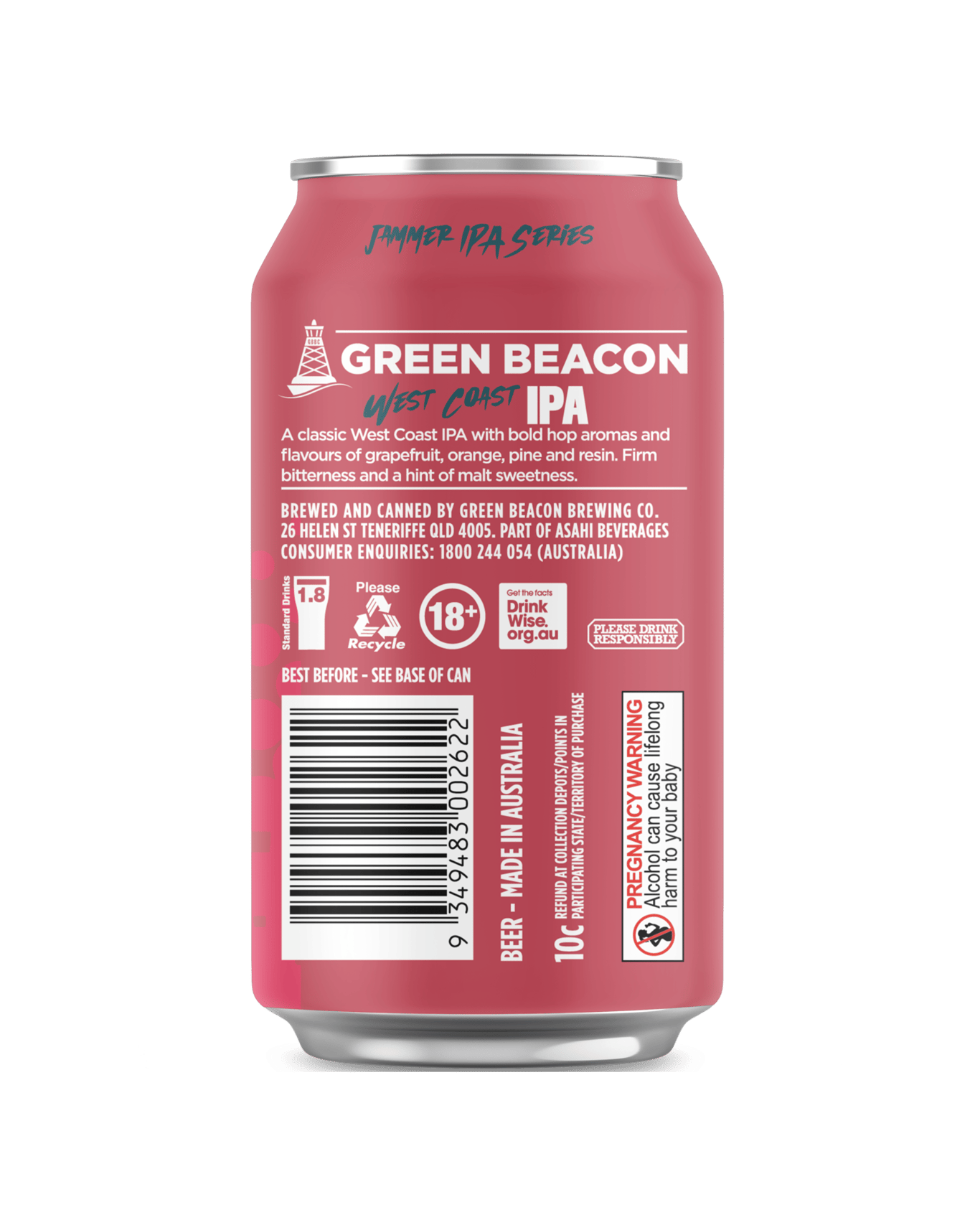Buy Green Beacon Jammer Series West Coast Ipa Cans 375ml Online @Lowest ...