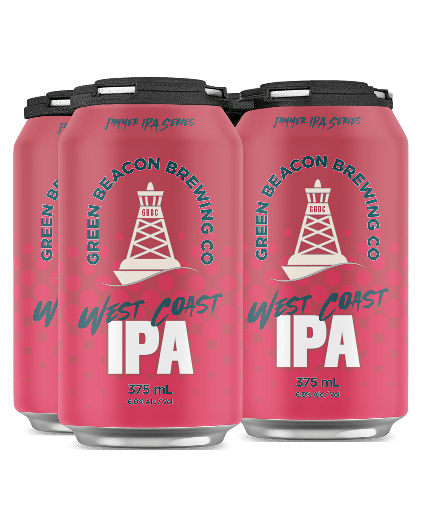 Buy Green Beacon Jammer Series West Coast Ipa Cans 375ml Online @Lowest ...