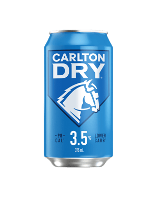 Buy Carlton Dry Mid 3.5 Cans 375ml Online @Lowest Price