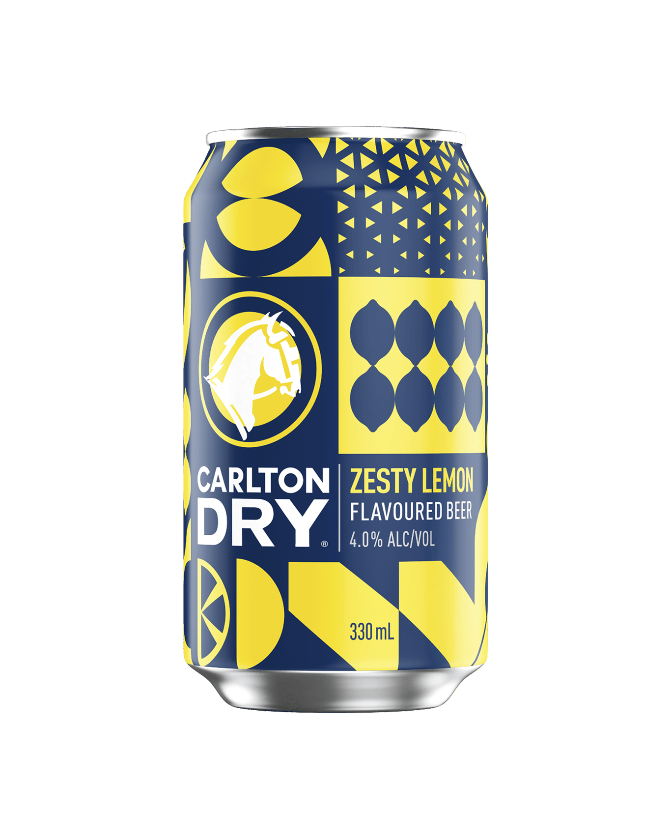 Buy Carlton Dry Zesty Lemon Flavoured Beer Cans 330ml Online @Lowest Price