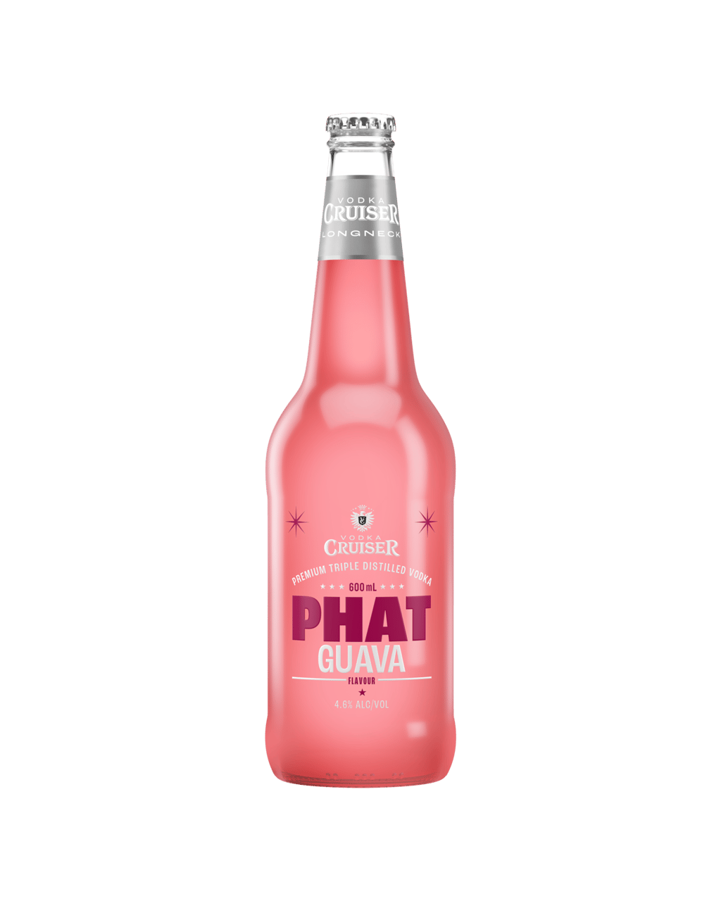 Buy Vodka Cruiser Phat Guava Bottles 600ml Online @Lowest Price
