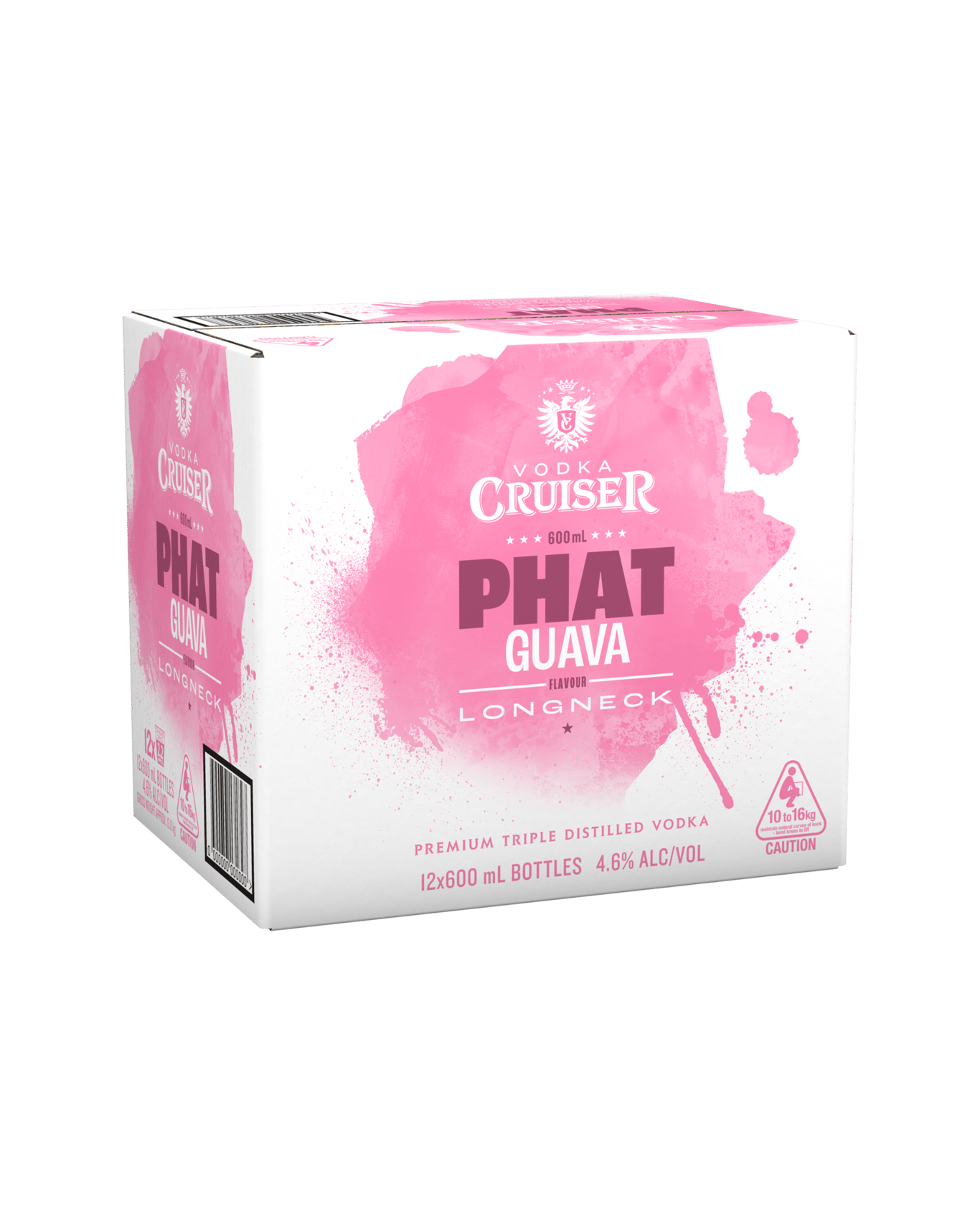 Buy Vodka Cruiser Phat Guava Bottles 600ml Online @Lowest Price