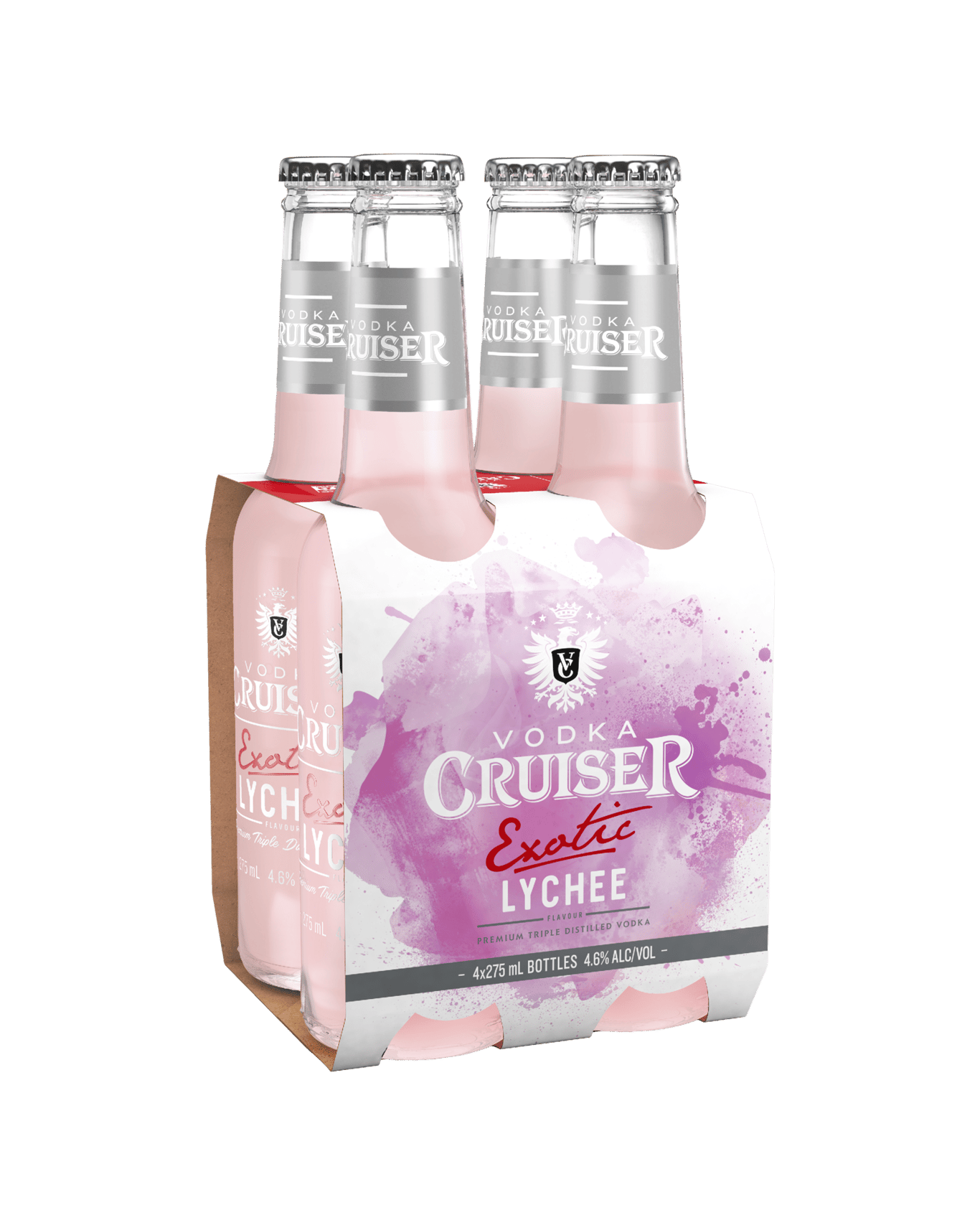 Buy Vodka Cruiser Exotic Lychee Bottles 275ml Online @Lowest Price