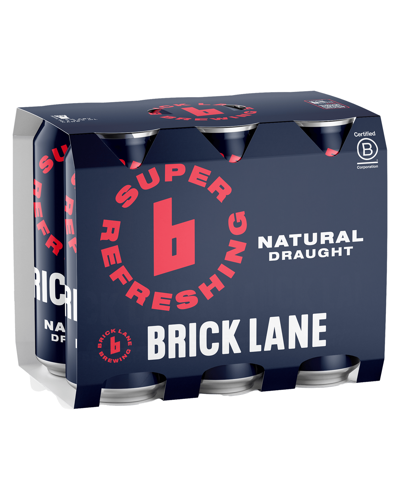 Buy Brick Lane Natural Draught Cans 355ml Online @Lowest Price