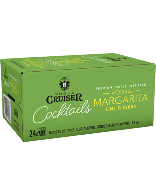 Buy Vodka Cruiser Cocktails Lime Margarita Cans 275ml Online @Lowest Price