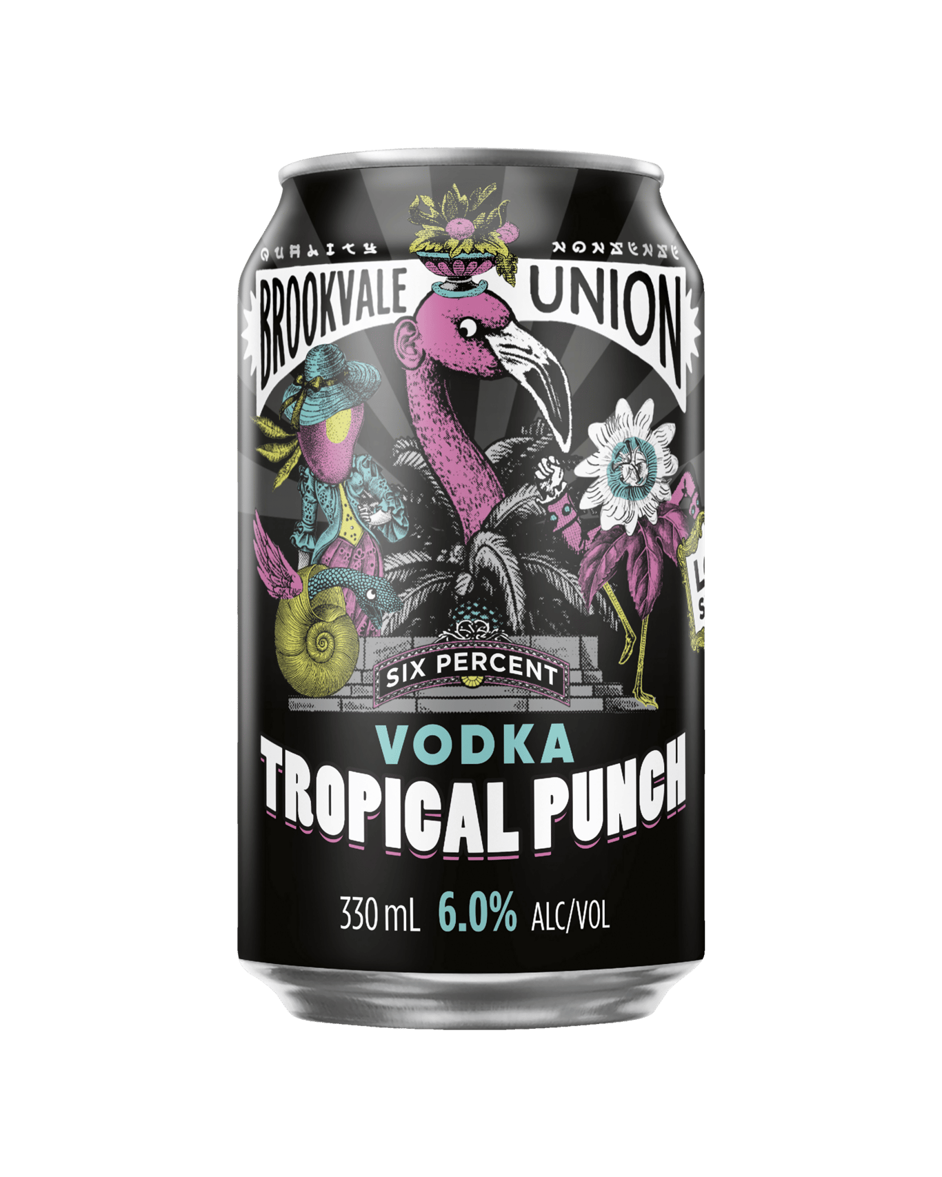 Buy Brookvale Union Vodka Tropical Punch Cans 330ml Online @Lowest Price
