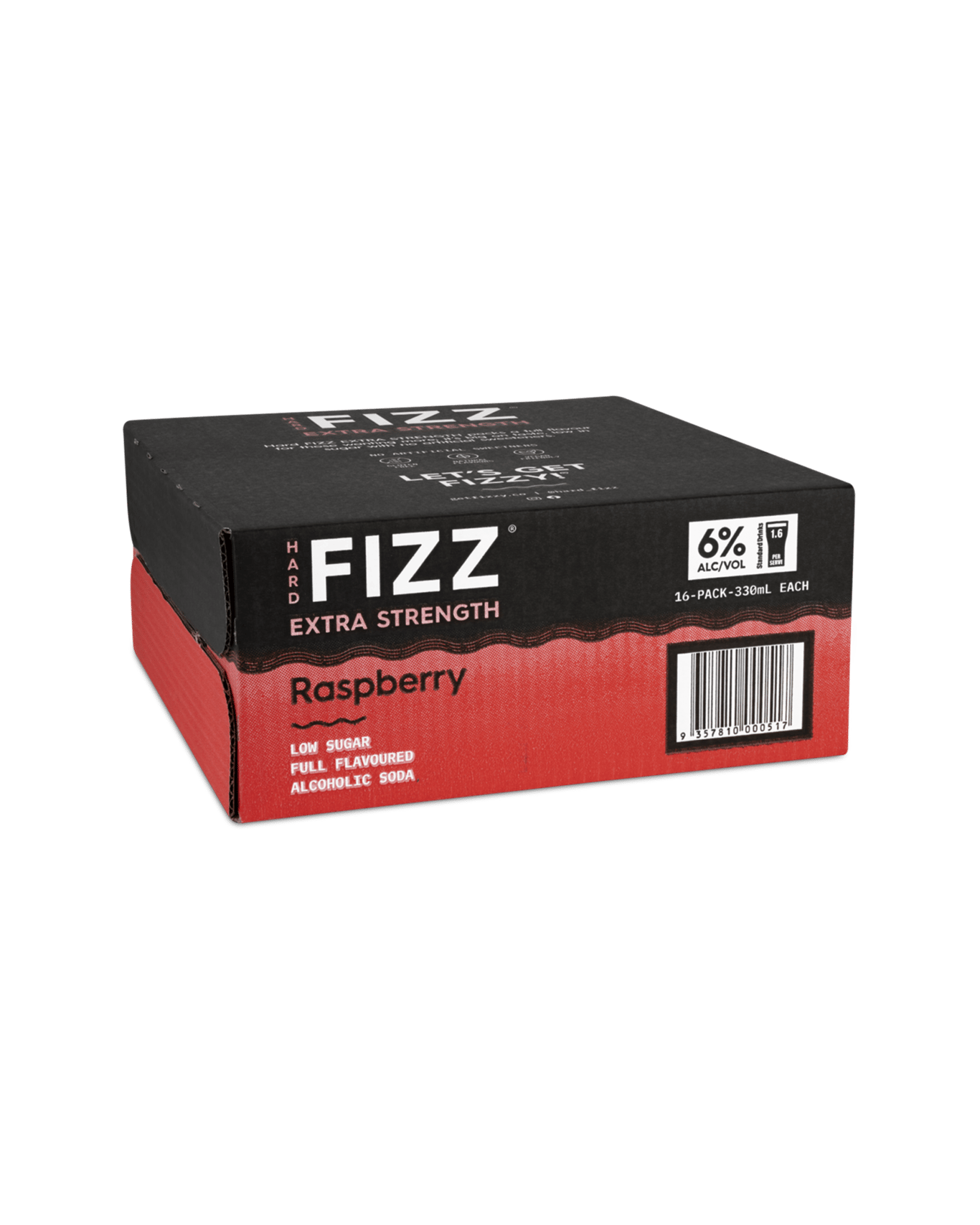 Buy Hard Fizz Extra Strength Raspberry Cans 330ml Online @Lowest Price