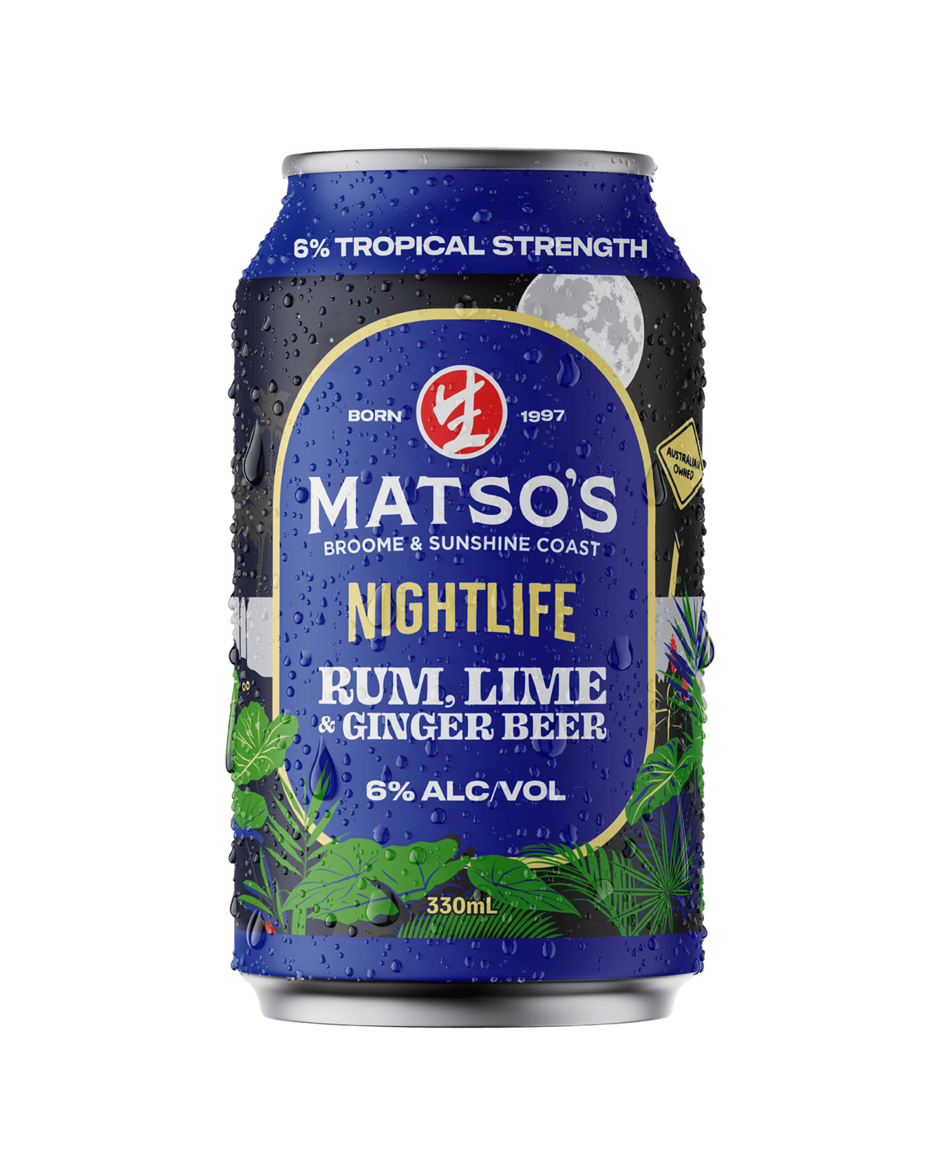 Buy Matso's Nightlife Ginger Beer With Rum & Lime Cans 330ml Online ...