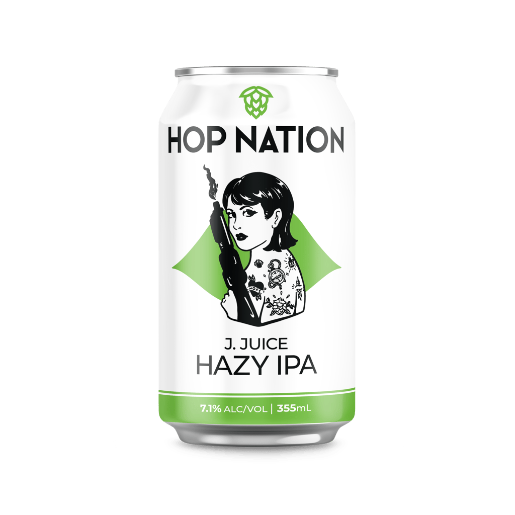 Buy Hop Nation J Juice Hazy Ipa Cans 355ml Online @Lowest Price