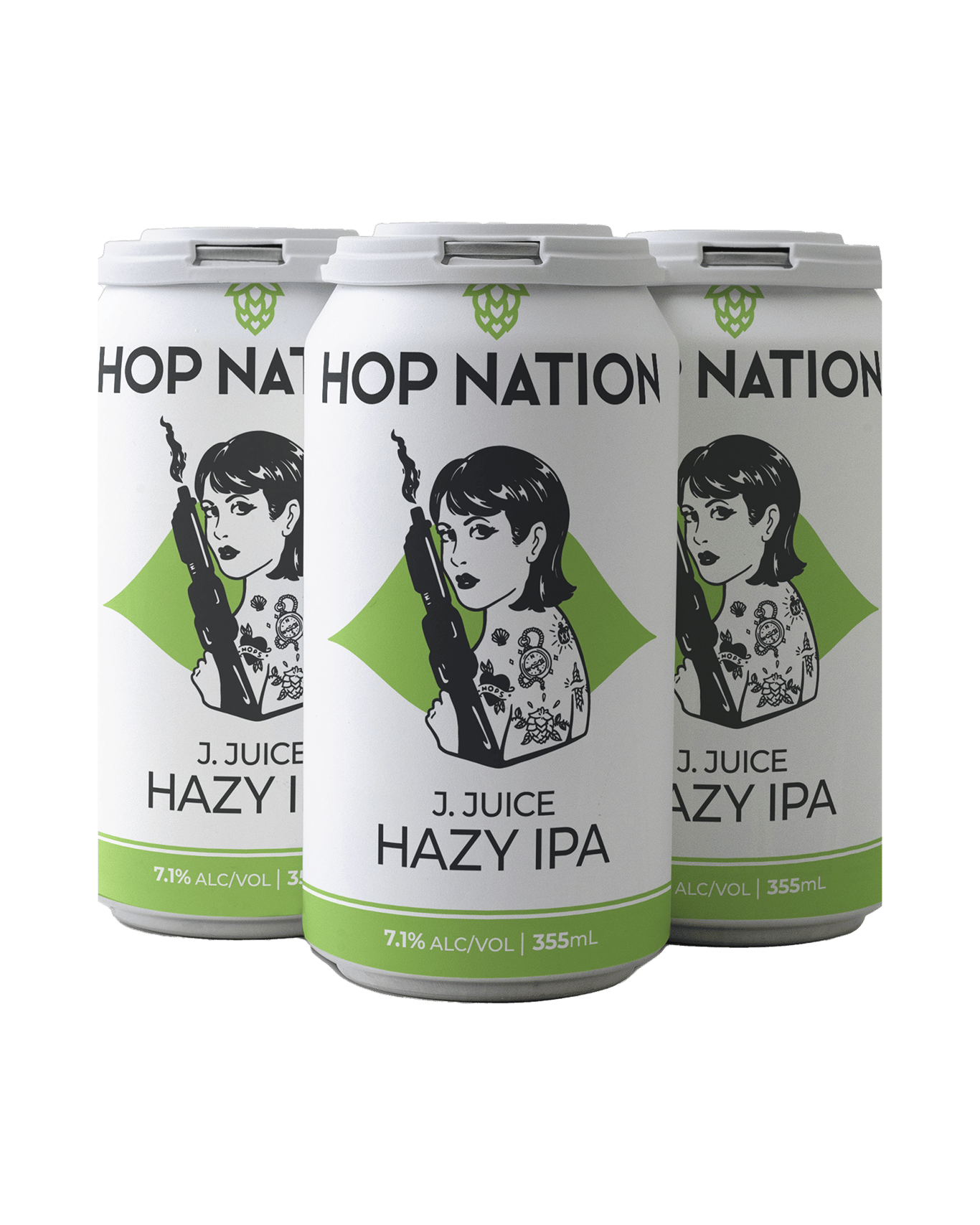 Buy Hop Nation J Juice Hazy Ipa Cans 355ml Online @Lowest Price