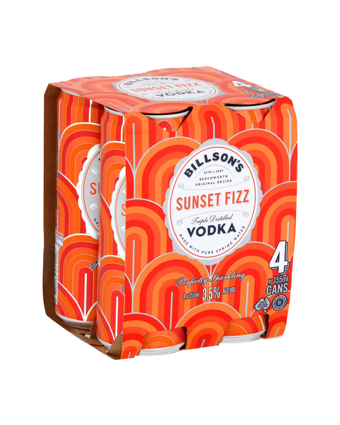 Buy Billson's Sunset Fizz Can 355ml Online @Lowest Price
