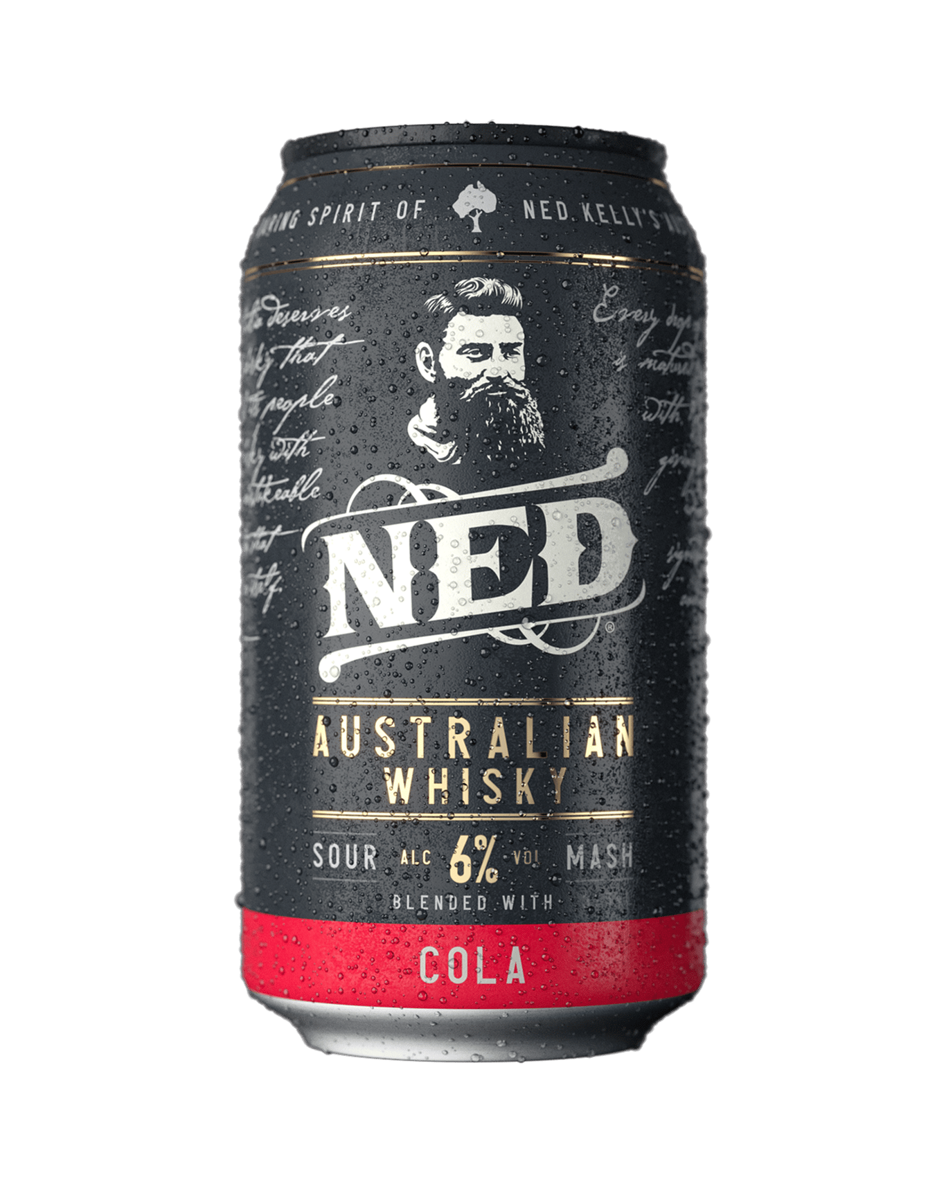 Buy Ned Australian Whisky & Cola 6% 10 Pack Cans 375ml Online @Lowest Price