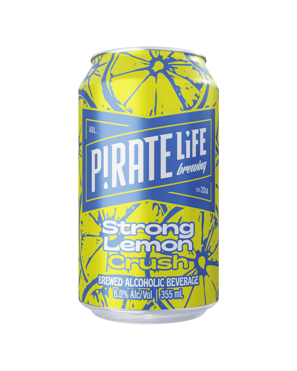Buy Pirate Life Strong Lemon Crush Cans 355ml Online @Lowest Price