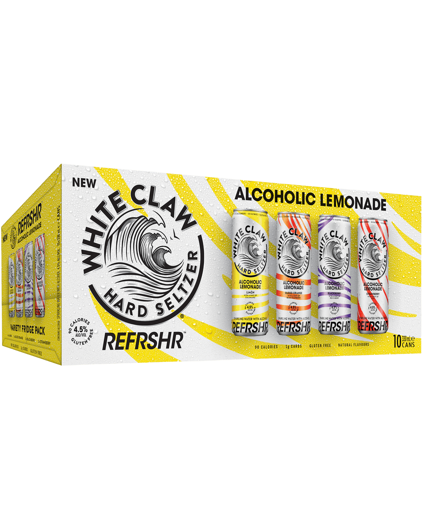 Buy White Claw Hard Seltzer Refrshr Alcoholic Lemonade Variety Pack ...