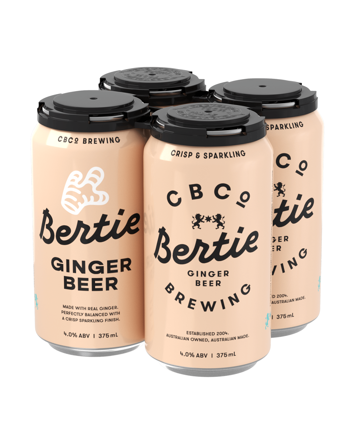 Buy Cbco Brewing Bertie Ginger Beer Can 375ml Online @Lowest Price