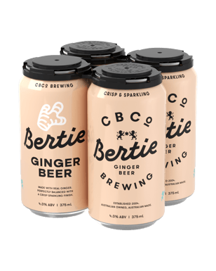 Buy Cbco Brewing Bertie Ginger Beer Can 375ml Online @Lowest Price