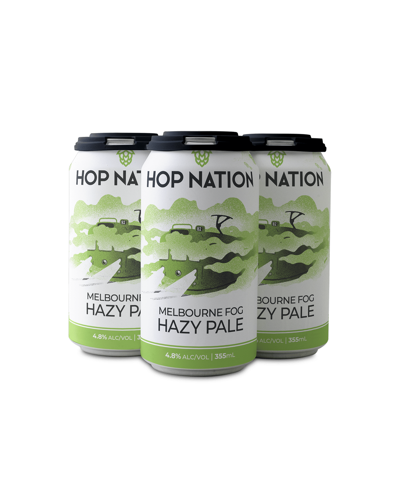 Buy Hop Nation Melbourne Fog Hazy Pale 355ml Online @Lowest Price