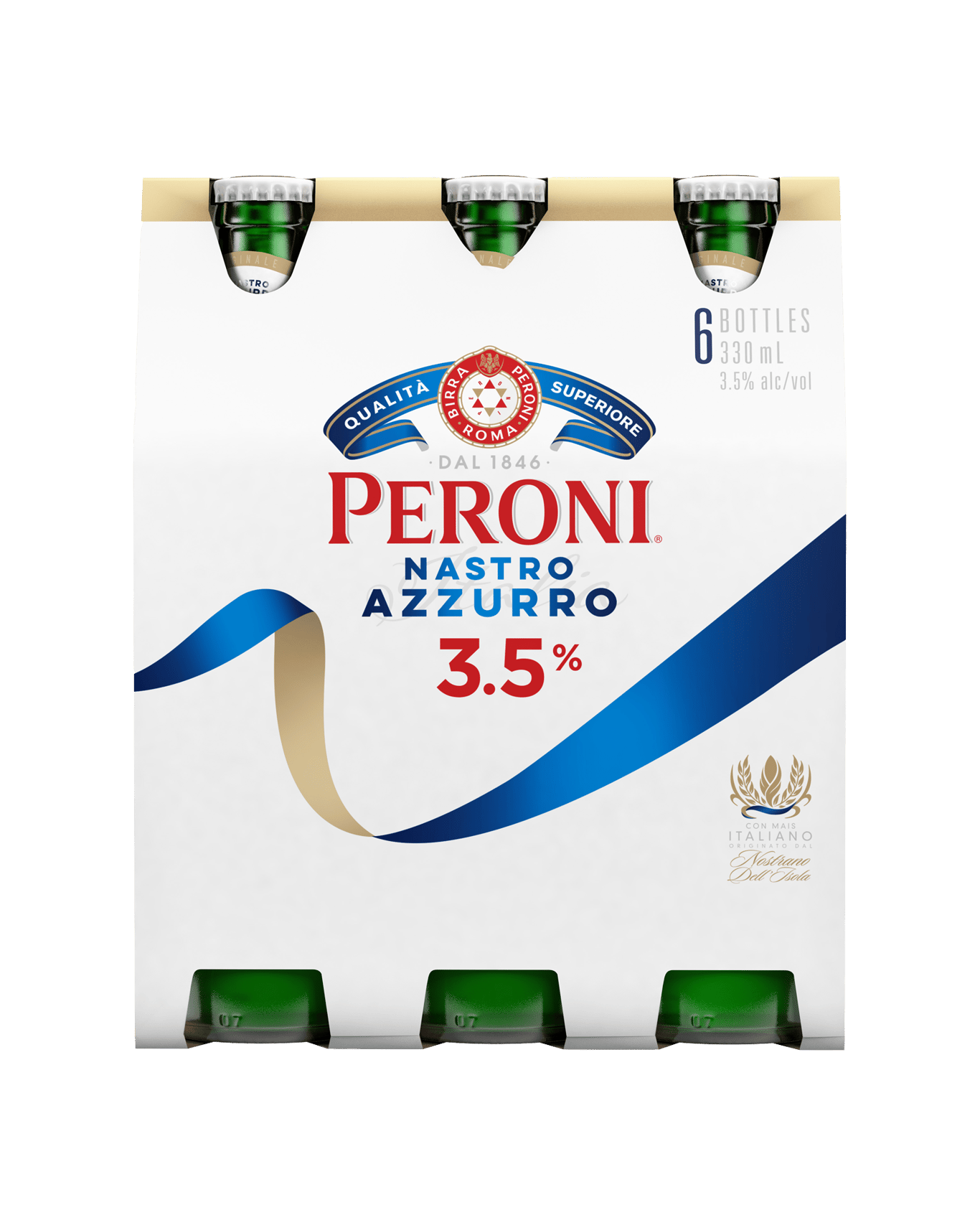 Buy Peroni Peroni Nastro Azzurro 3.5% 330ml Bottle Online or Near You ...
