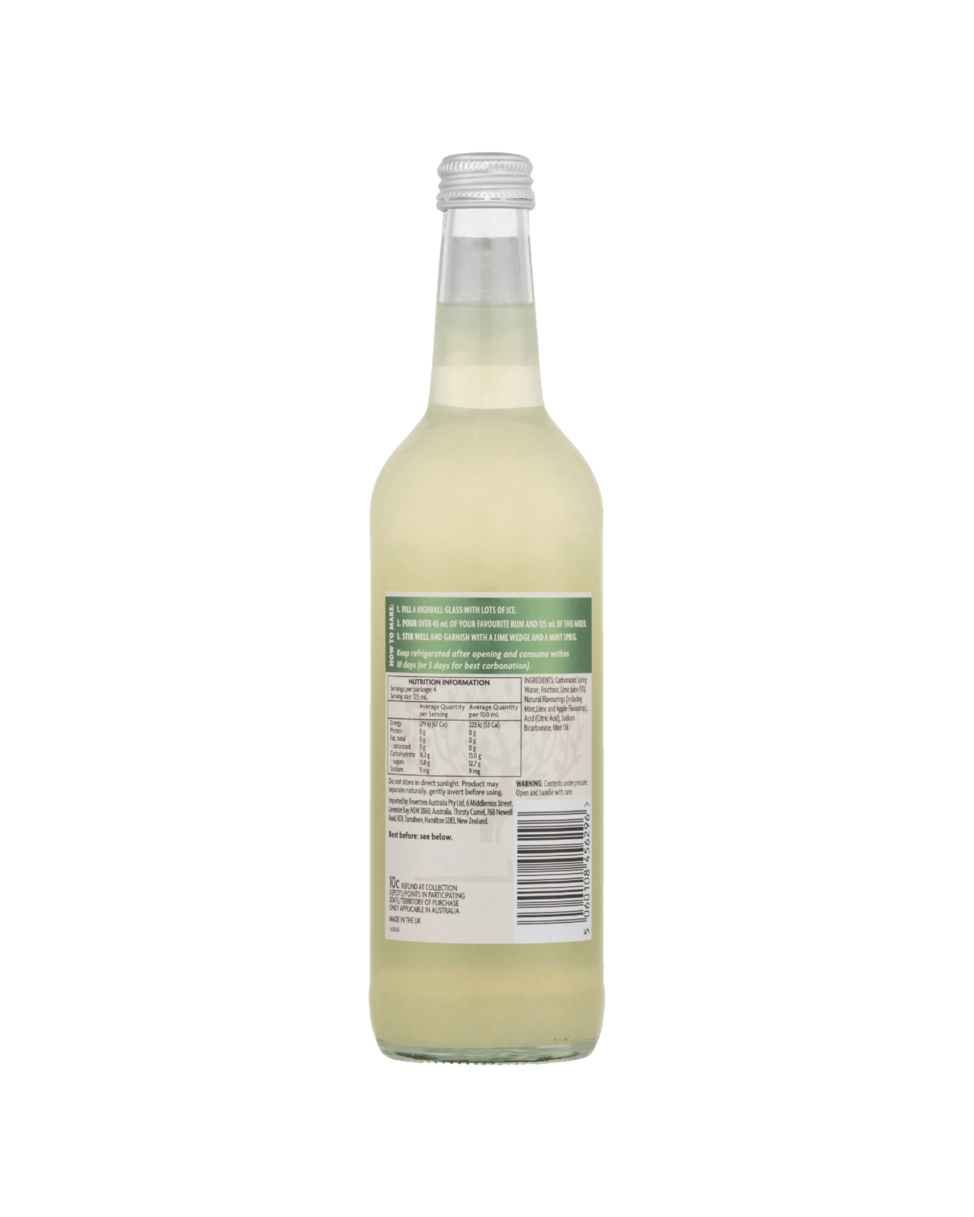 Buy Fever Tree Mojito Mixer 500ml Online @Lowest Price