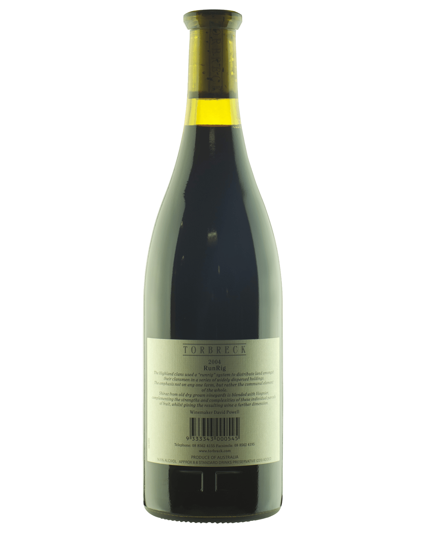 Buy Torbreck Runrig Shiraz 2004 Online @Lowest Price