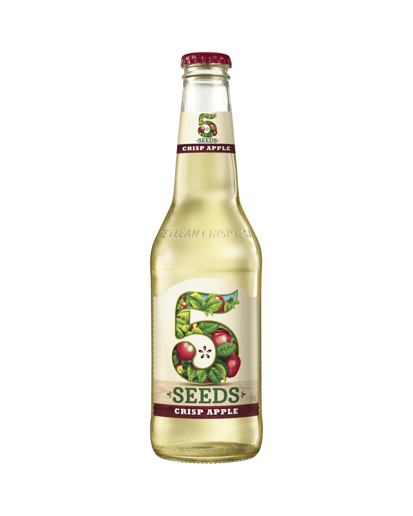 Buy 5 Seeds Crisp Apple Cider Bottles 345ml Online @Lowest Price