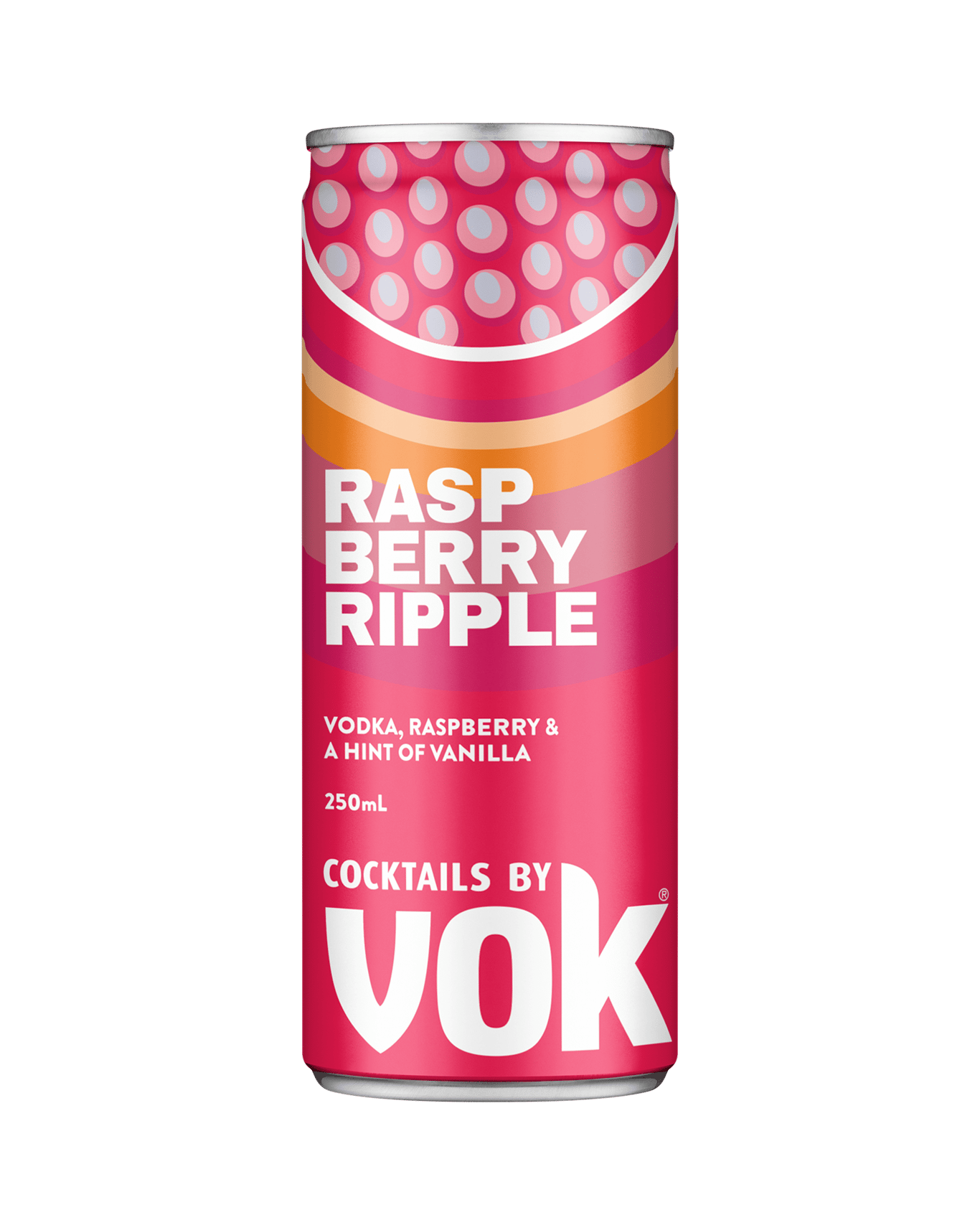 Buy Vok Raspberry Ripple Cocktail Cans 250ml Online @Lowest Price