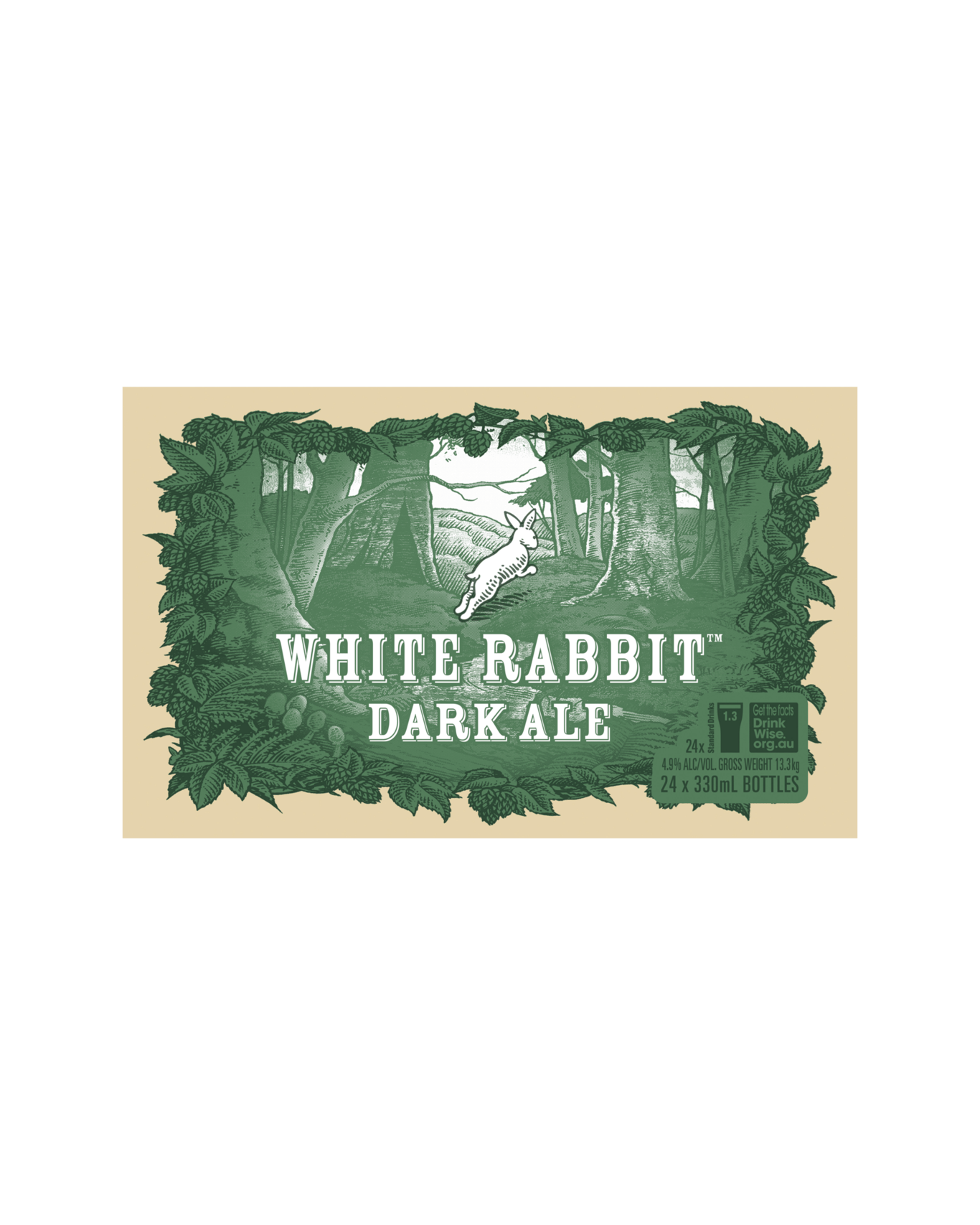 Buy White Rabbit Dark Ale 330ml Online @Lowest Price