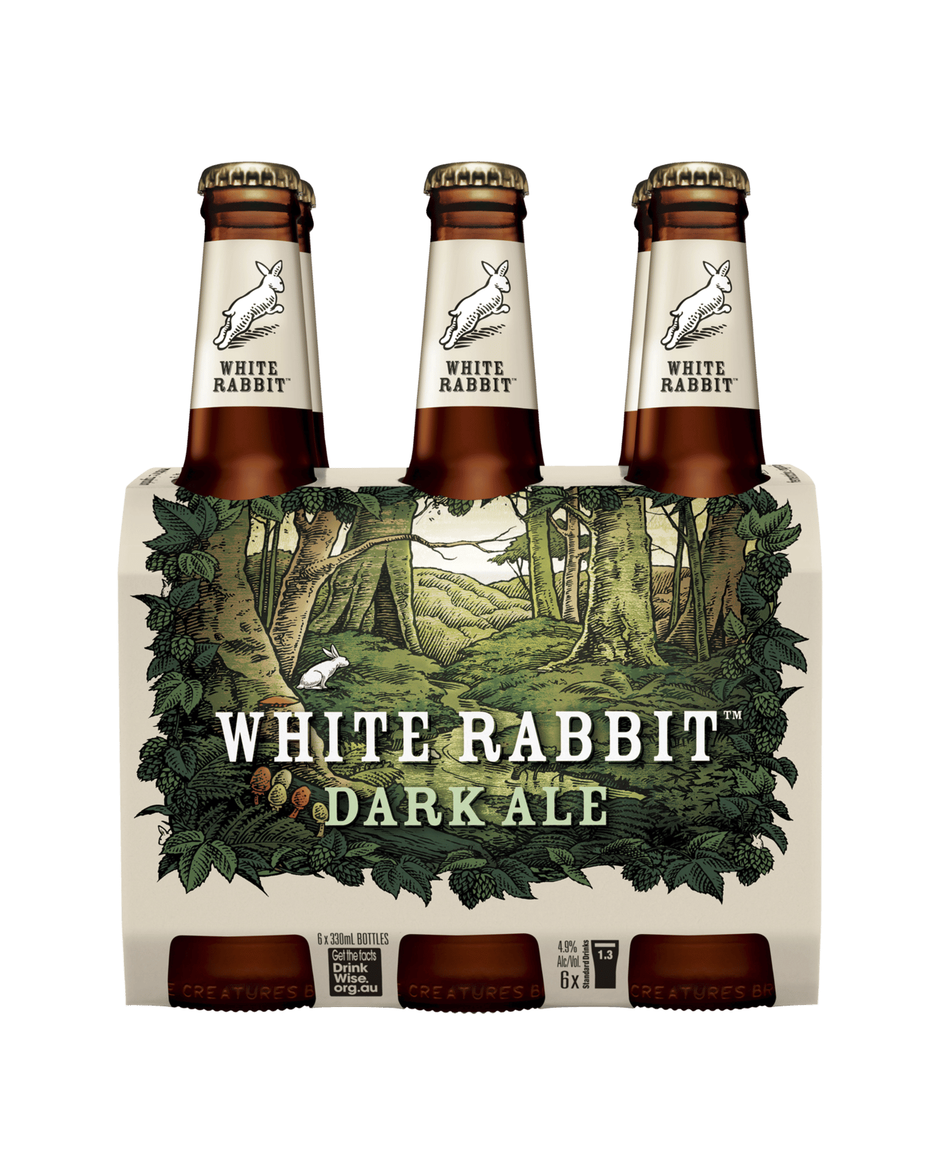 Buy White Rabbit Dark Ale 330ml Online (Low Prices) from Dan Murphy's