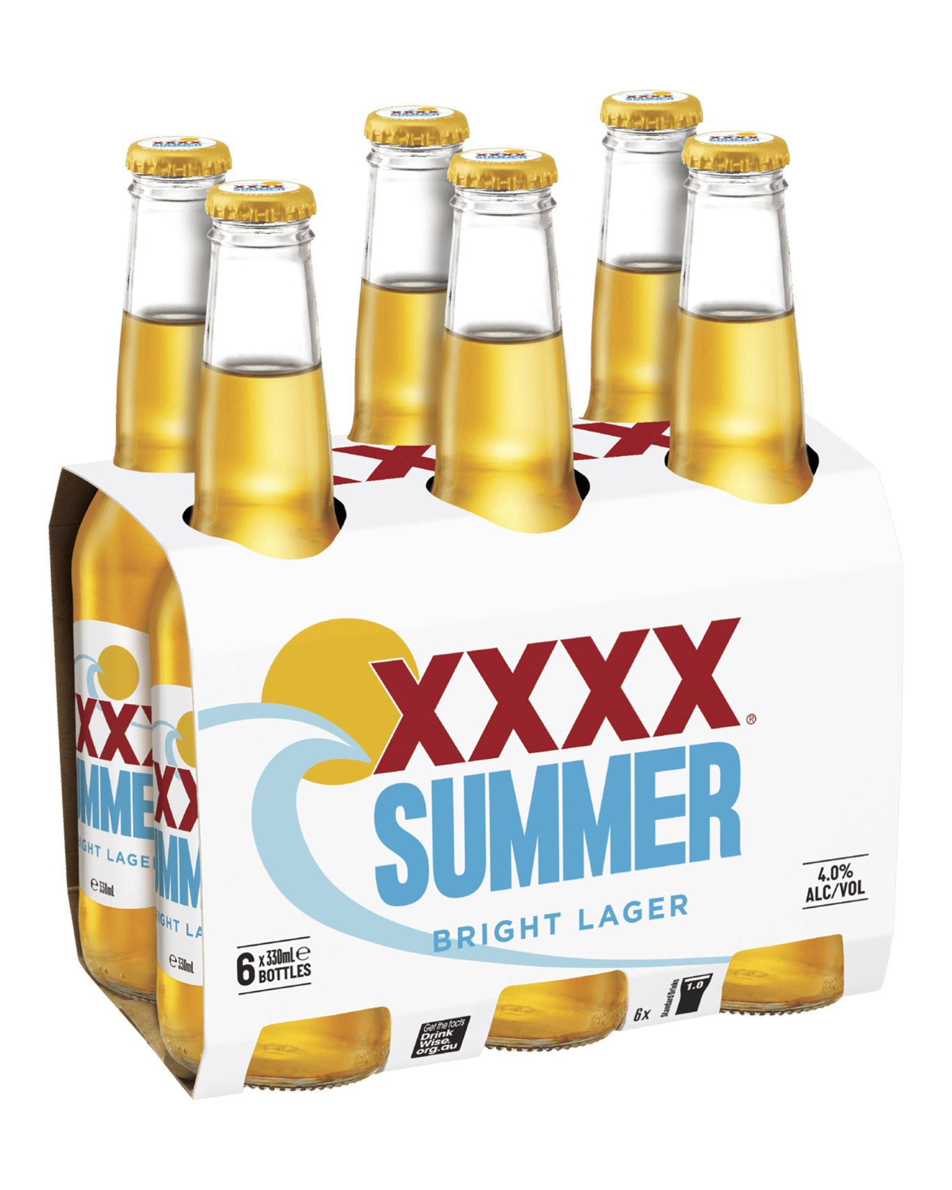Buy Xxxx Summer Bright Lager Bottles 330ml Online @Lowest Price