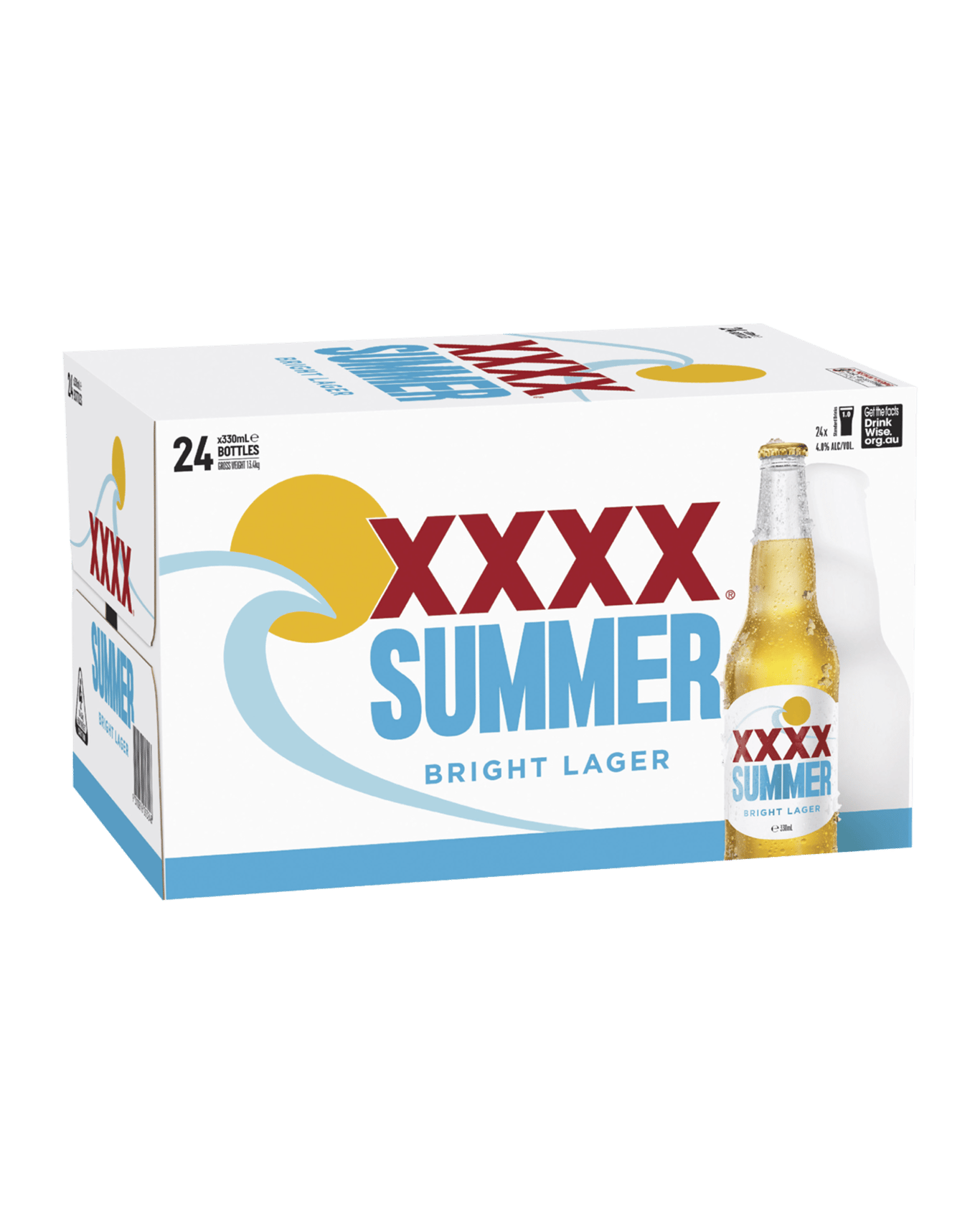 Buy Xxxx Summer Bright Lager Bottles 330ml Online @Lowest Price