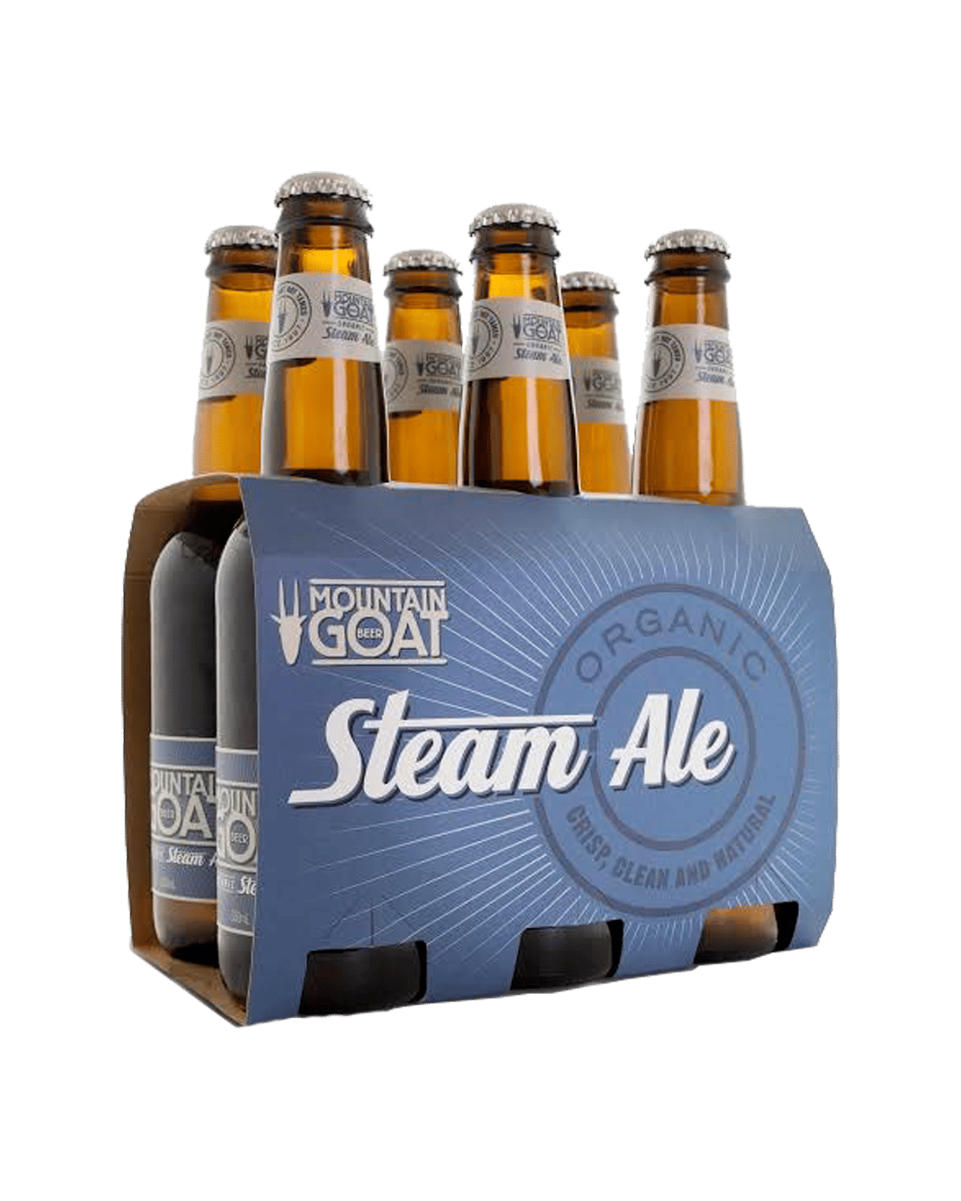 Buy Mountain Goat Organic Steam Ale Bottles 330ml Online @Lowest Price