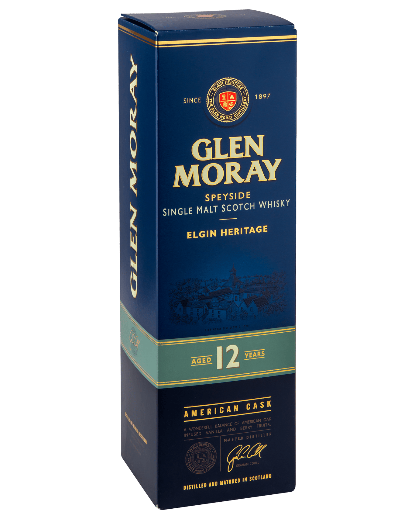 Buy Glen Moray 12 Year Old Single Malt Scotch Whisky 700ml Online ...