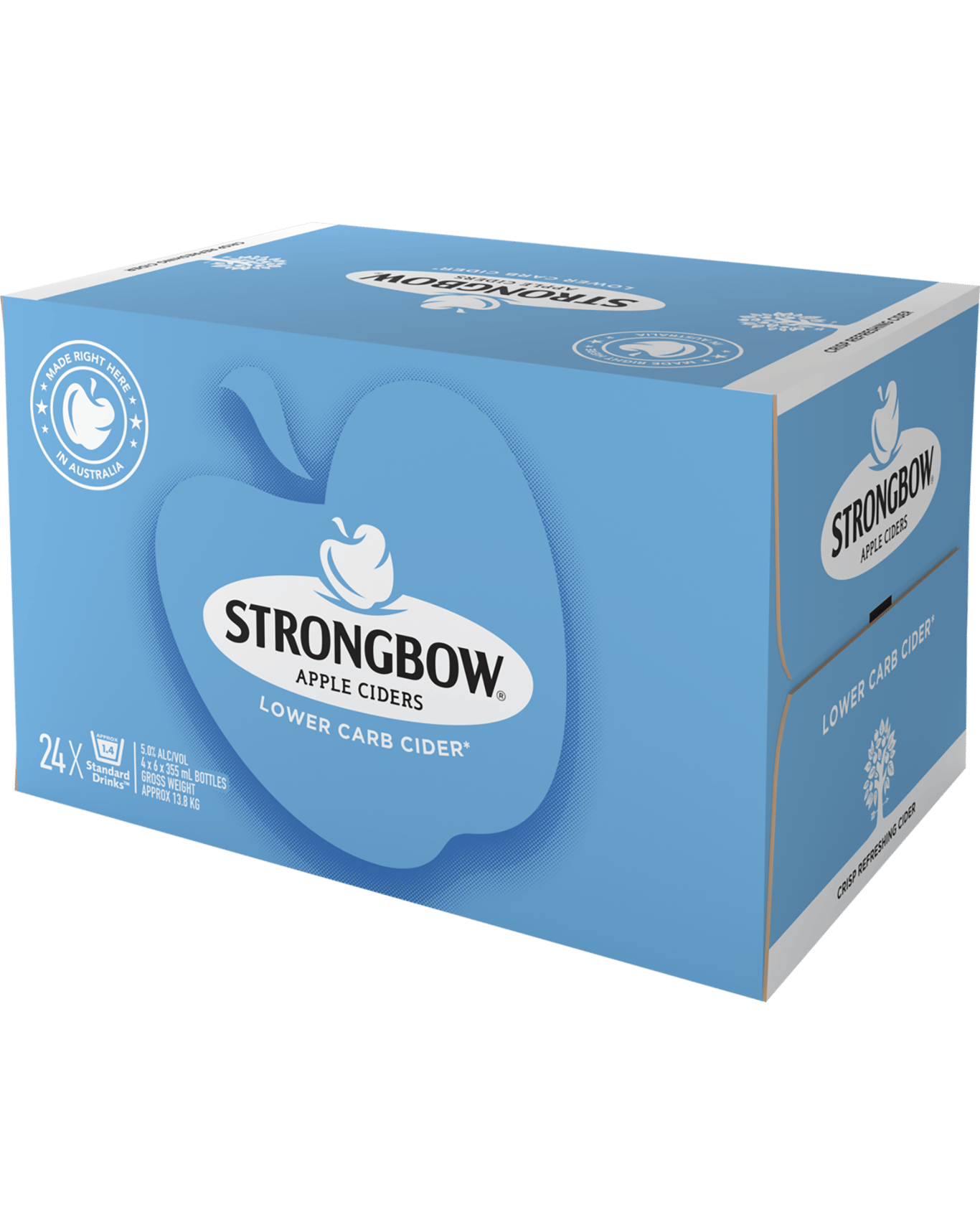 Buy Strongbow Lower Carb Cider Bottles 355ml Online @Lowest Price
