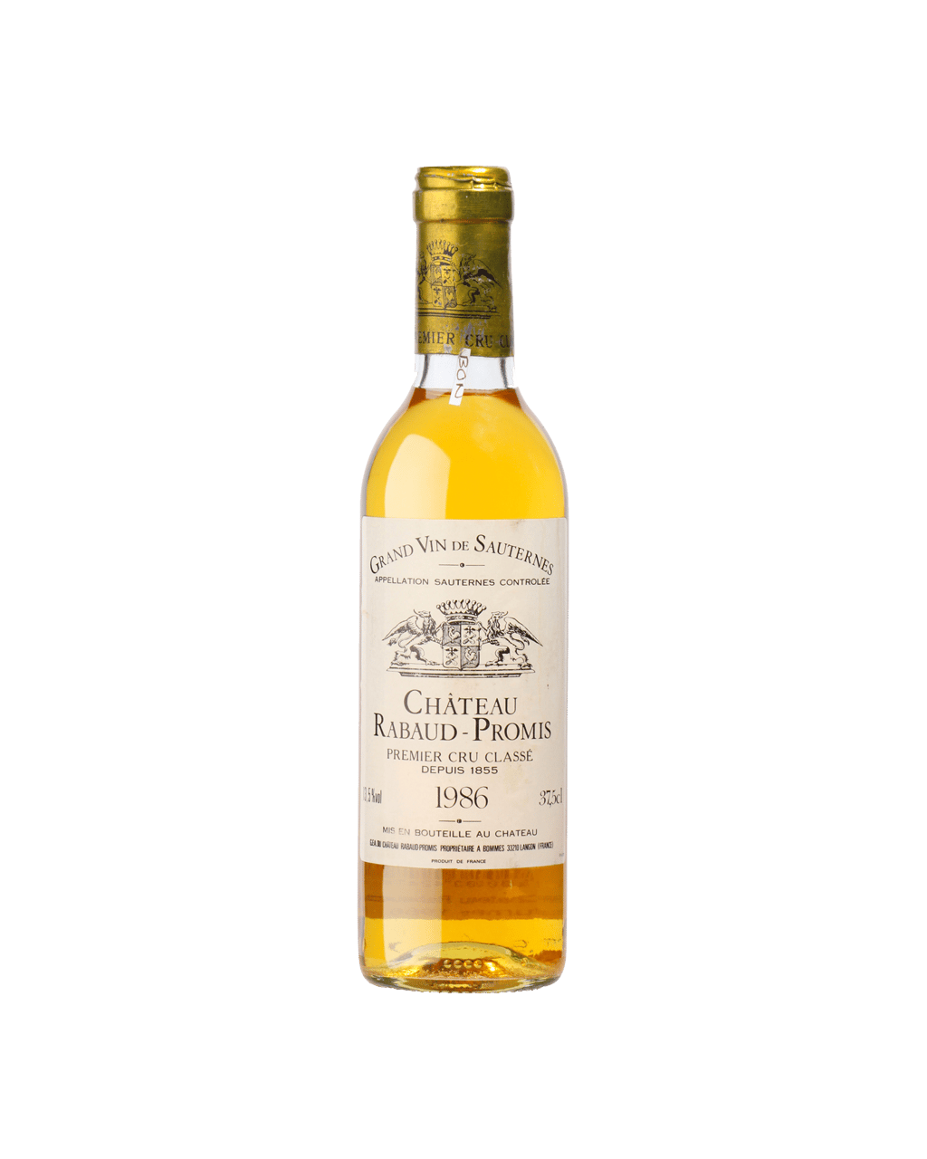 Buy Château Rabaud-promis Sauternes 1986 375ml Online @Lowest Price