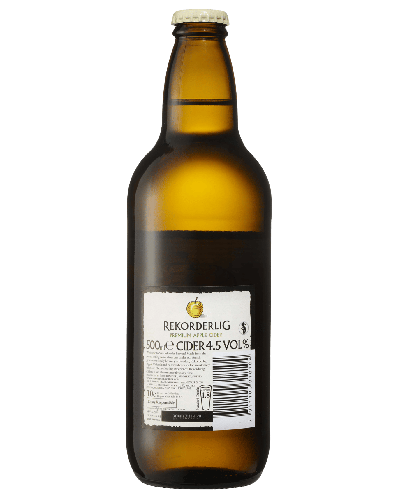 Buy Rekorderlig Premium Apple Cider 500ml Online (Low Prices) from Dan ...