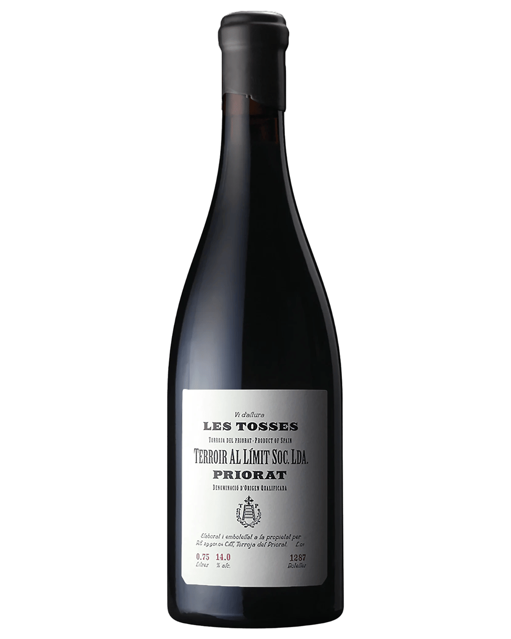 Buy Terroir Al Limit Les Tosses Priorat Grenache / Carignan 2019 Online ...