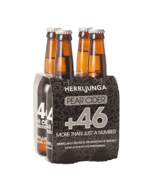 Buy Herrljunga +46 Pear Cider 330mL | Dan Murphy's Delivers