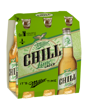 Buy Miller Chill With Lime Lager Bottles 330ml Online @Lowest Price