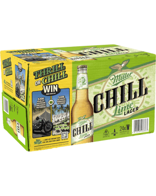 Buy Miller Chill With Lime Lager Bottles 330ml Online @Lowest Price