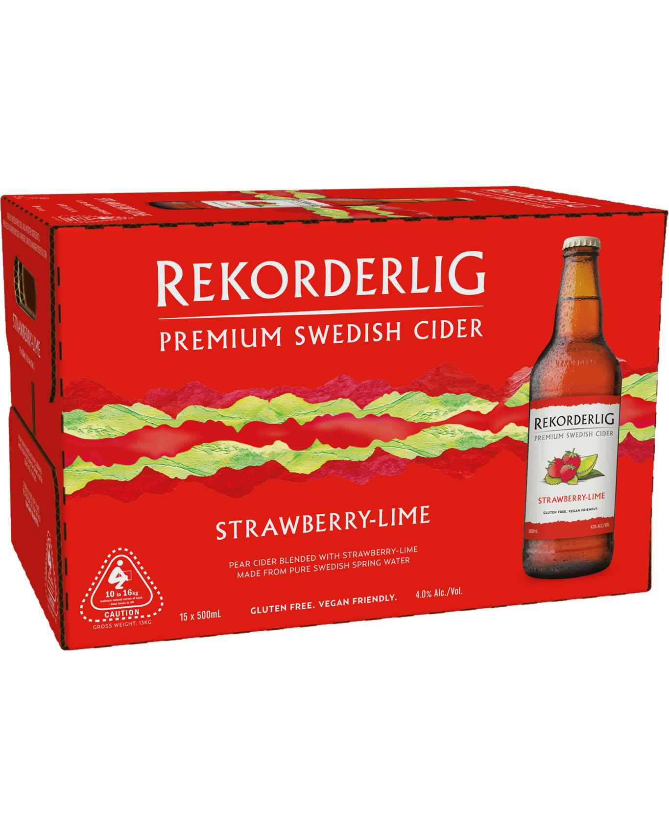 Buy Rekorderlig Premium Strawberry & Lime Cider 500ml Online @Lowest Price